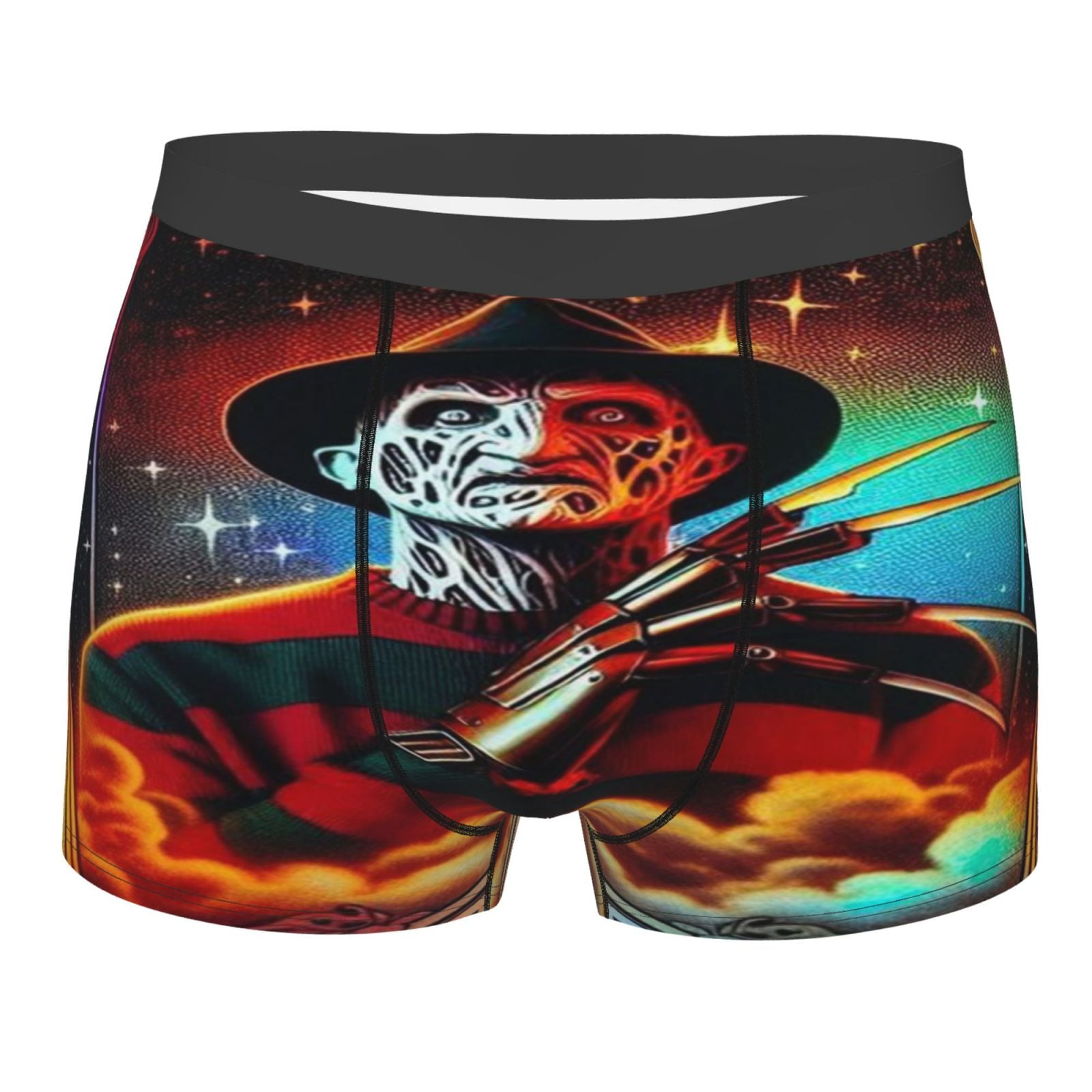 Men's Horror Movie Freddy Krueger Underwear Boxer Briefs Cartoon ...