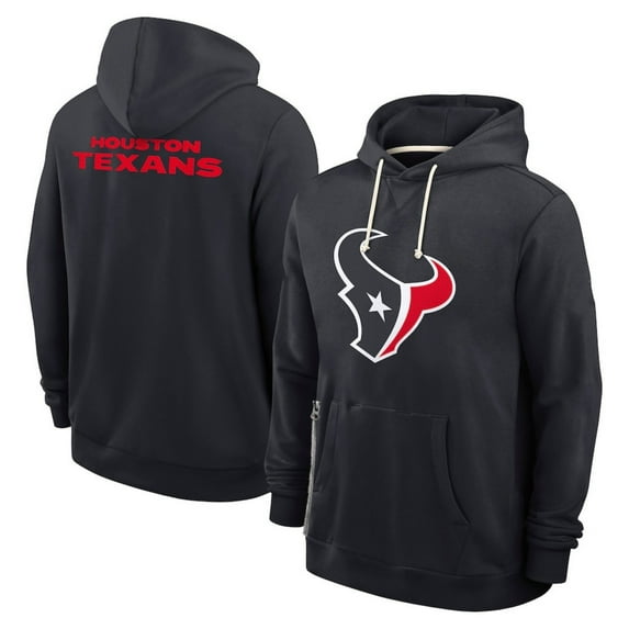 Men's Houston Sideline Standard Issue Initial Home Dri-FIT Hoodie ...