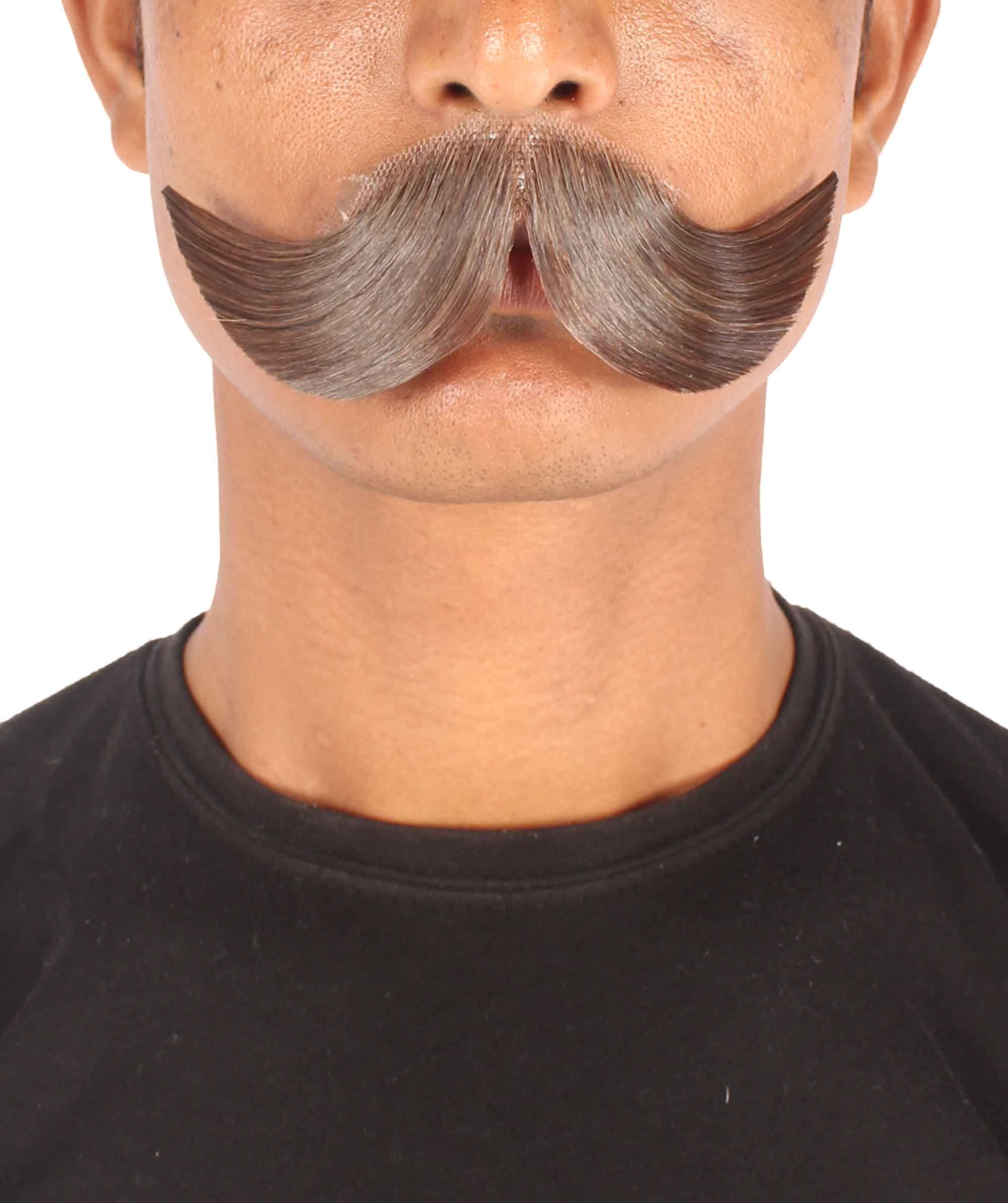 Men's Hungarian Mustache | Human Facial Hair | Multiple Colors ...