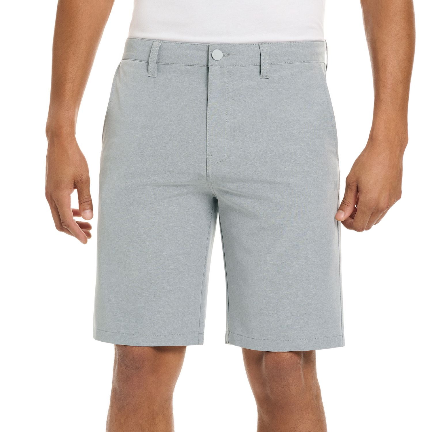 Men's Hurley 4-Way Stretch Walking Shorts Color: Light Stone Heather ...