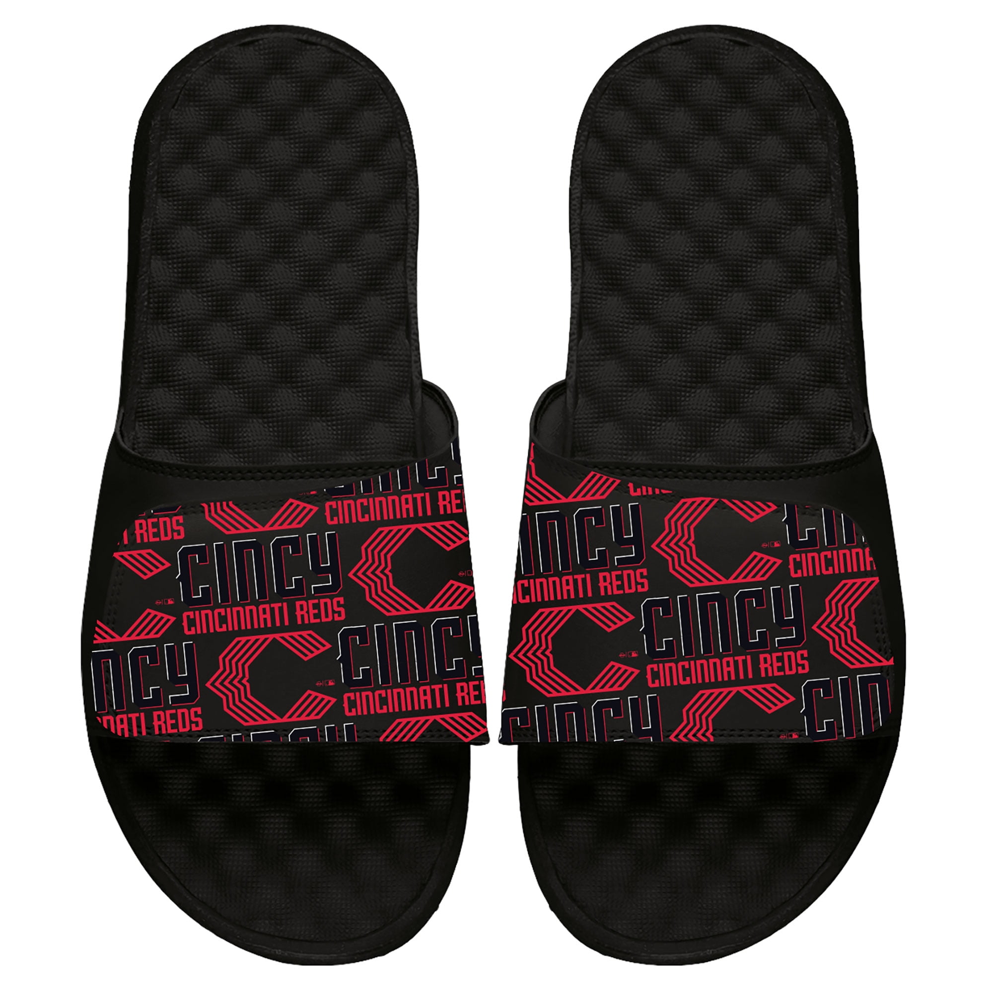 Men's ISlide Black Cincinnati Reds 2023 City Connect Repeat Slide ...
