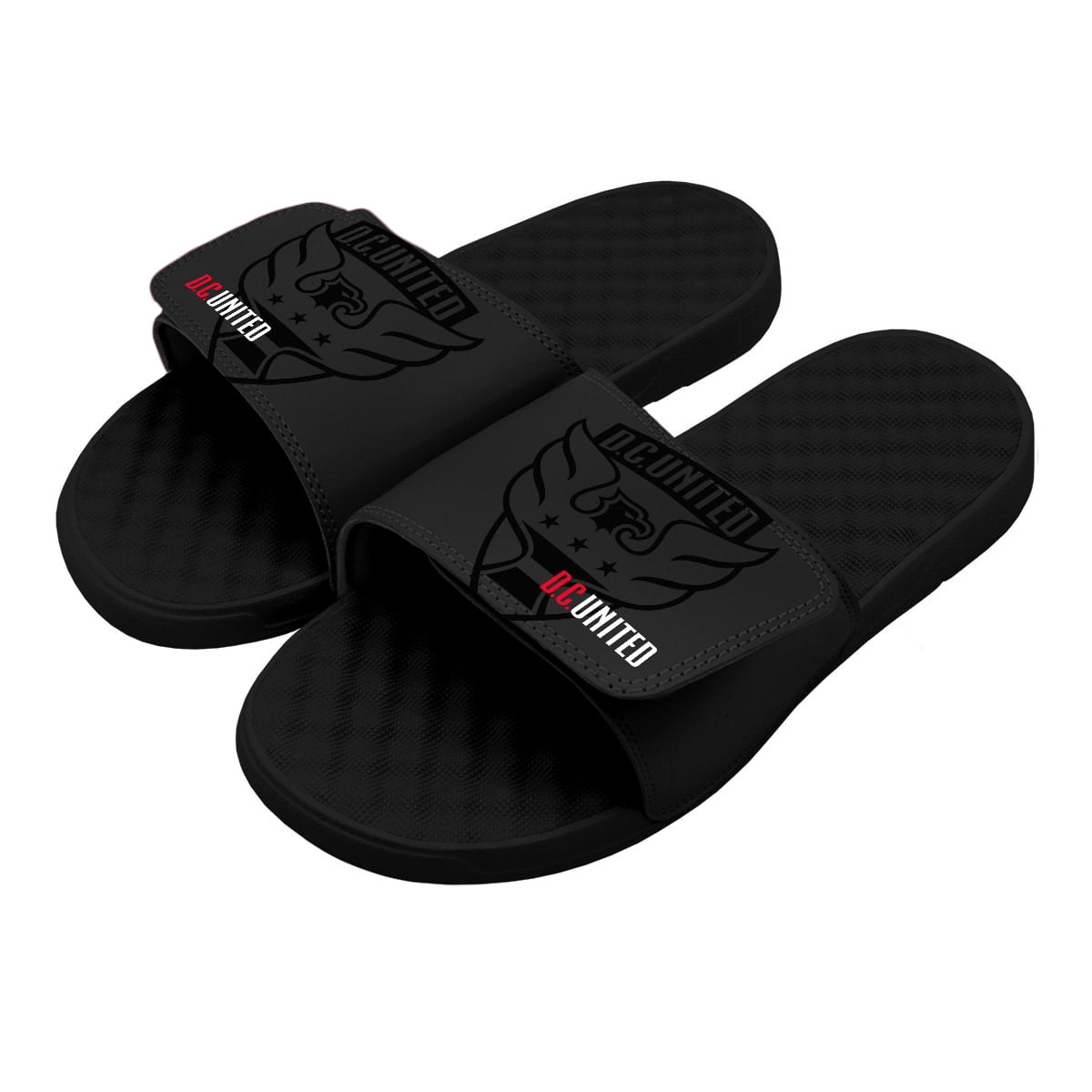 Men's ISlide Black D.C. United Tonal Pop Slide Sandals - Walmart.com