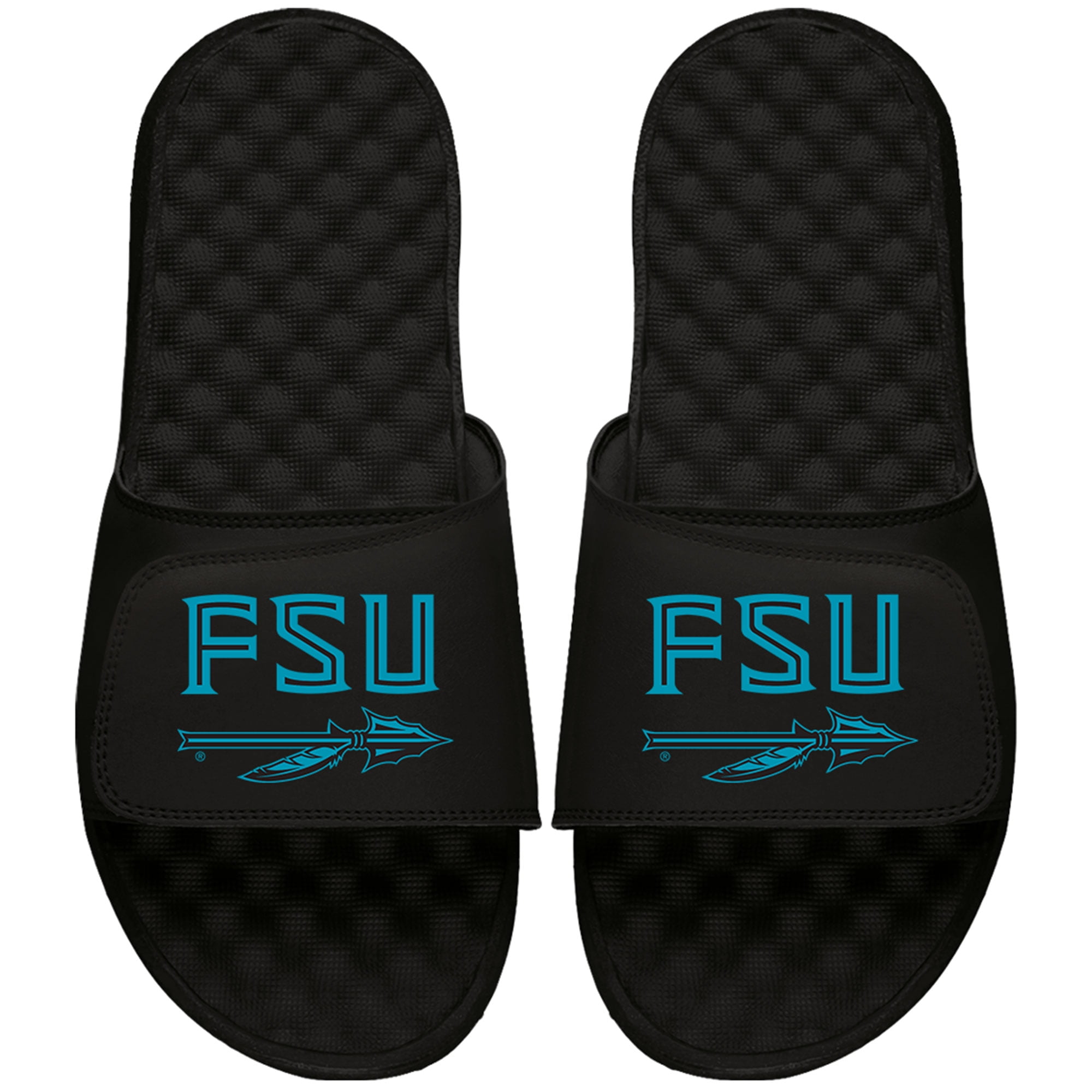 Men's ISlide Black Florida State Seminoles Heritage Wordmark Slide ...
