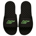 Men's ISlide Black Saskatchewan Rush Primary Logo Slide Sandals ...