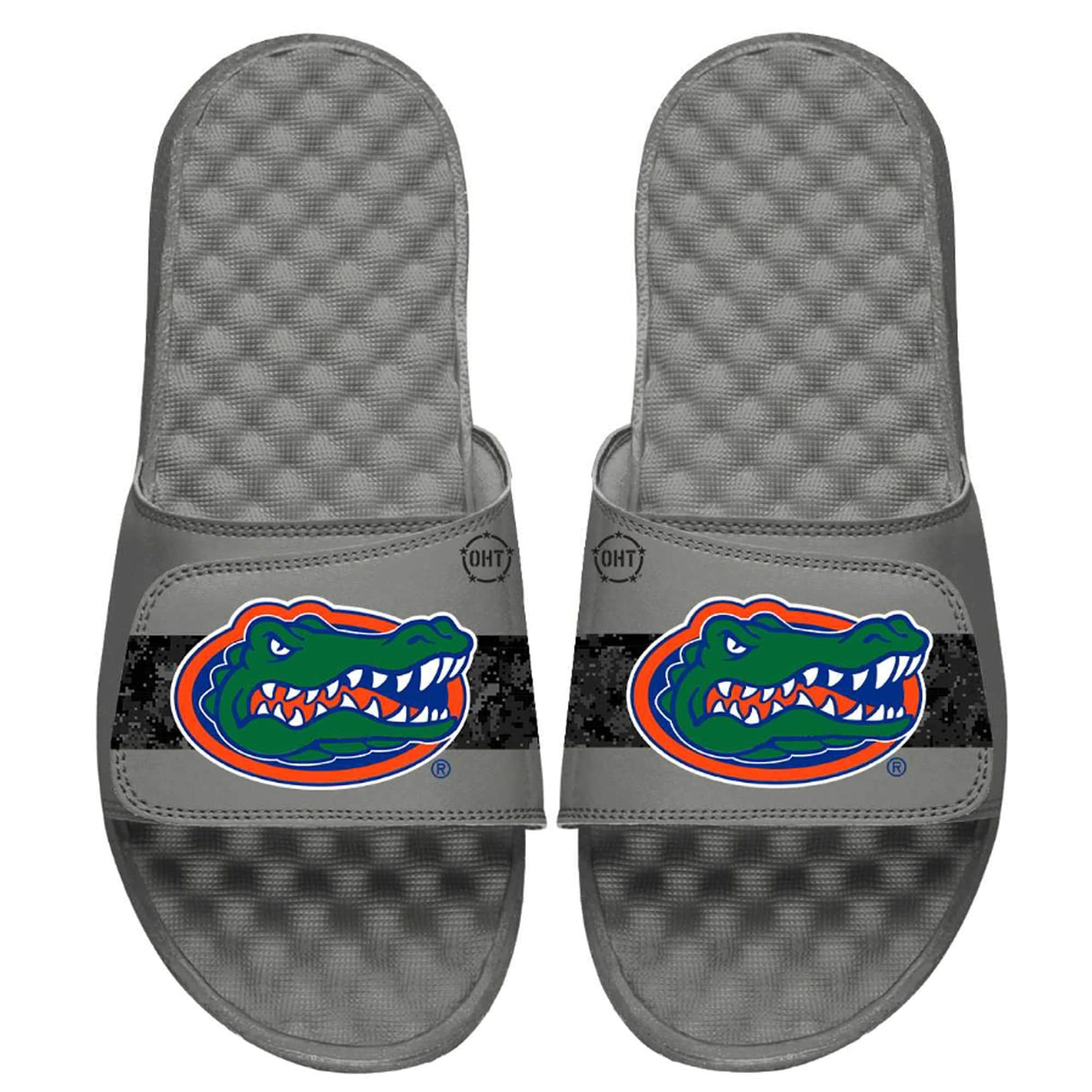 Men's ISlide Gray Florida Gators OHT Military Appreciation Slide ...