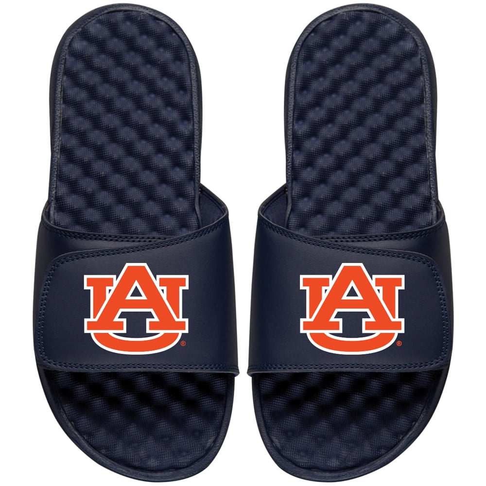 Men's ISlide Navy Auburn Tigers Primary Logo Slide Sandals - Walmart.com