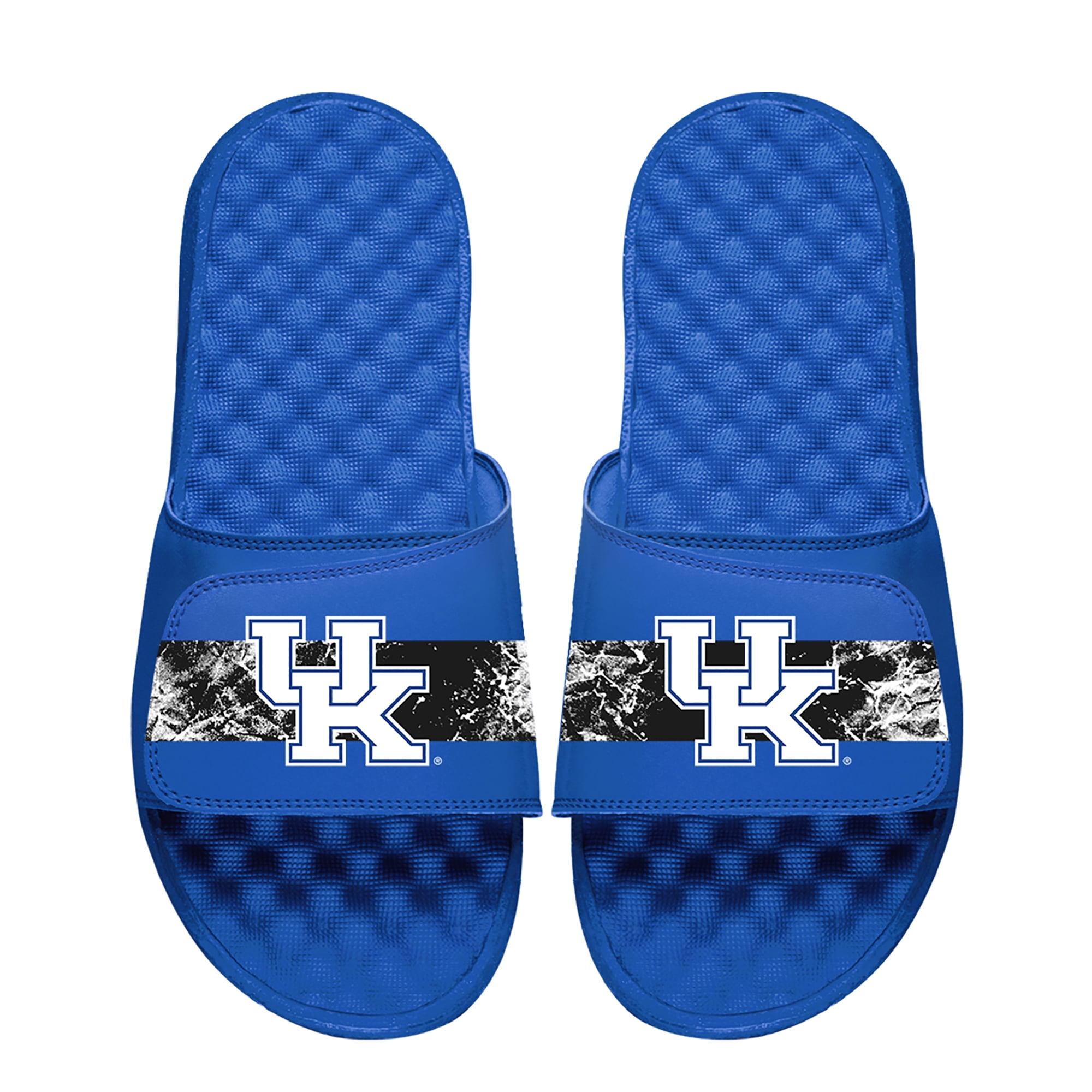 Men's ISlide Royal Kentucky Wildcats Distressed Slide Sandals - Walmart.com