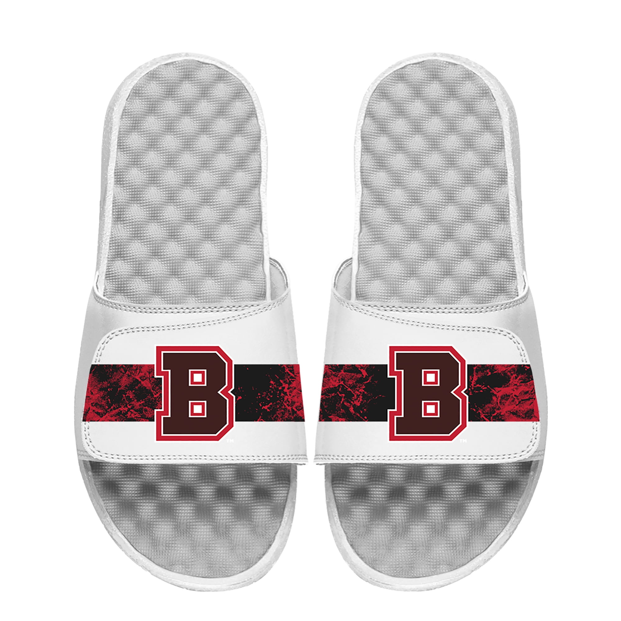 Men's ISlide White Brown Bears Distressed Slide Sandals - Walmart.com