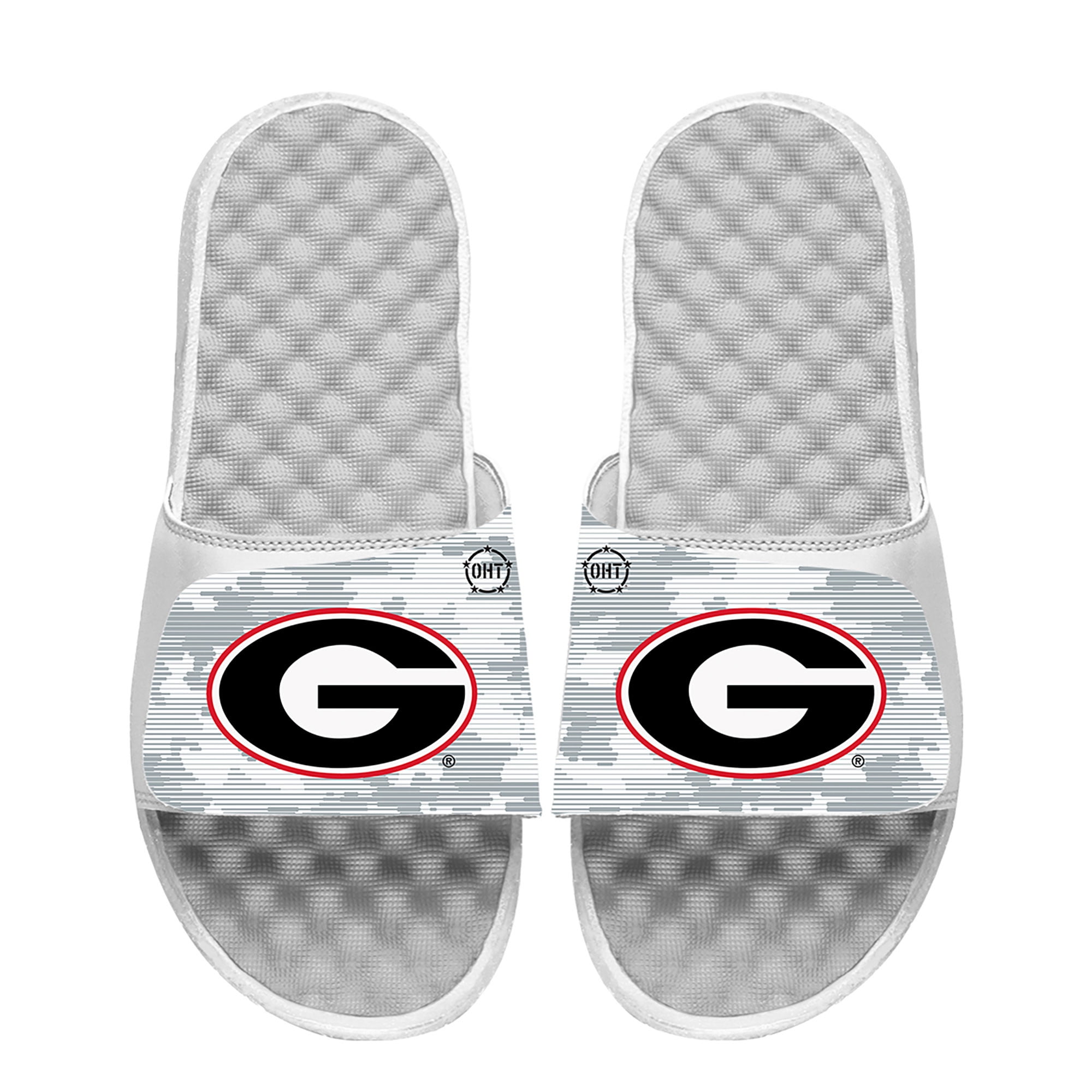 Men's ISlide White Georgia Bulldogs Camo Slide Sandals - Walmart.com