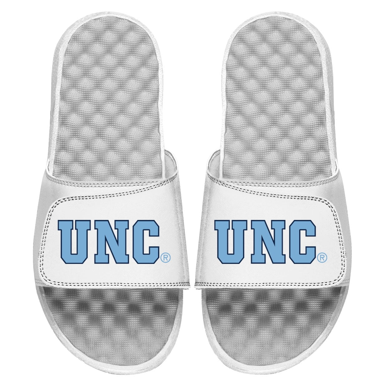 Men's ISlide White North Carolina Tar Heels Alternate Wordmark Slide ...