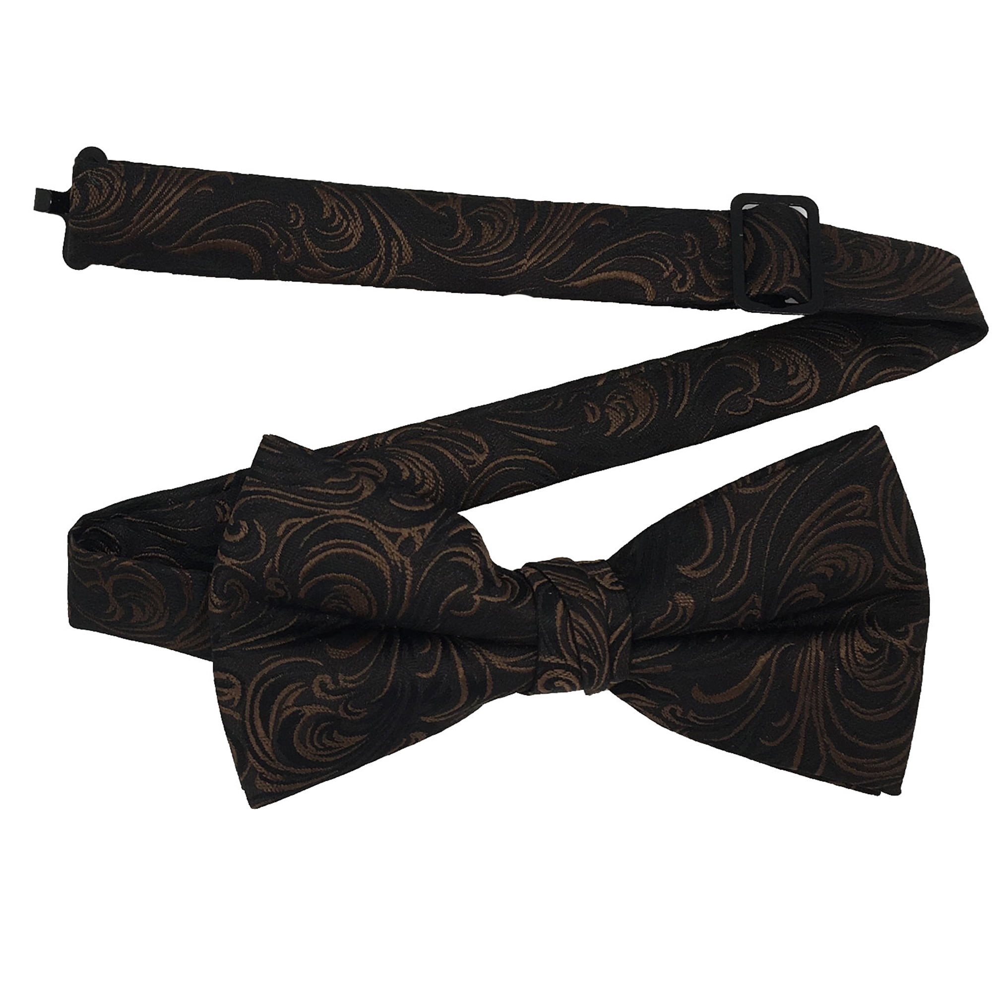 Men’s Imperial Chocolate Formal Satin Pre-Tied Bow Tie in a Variety of ...