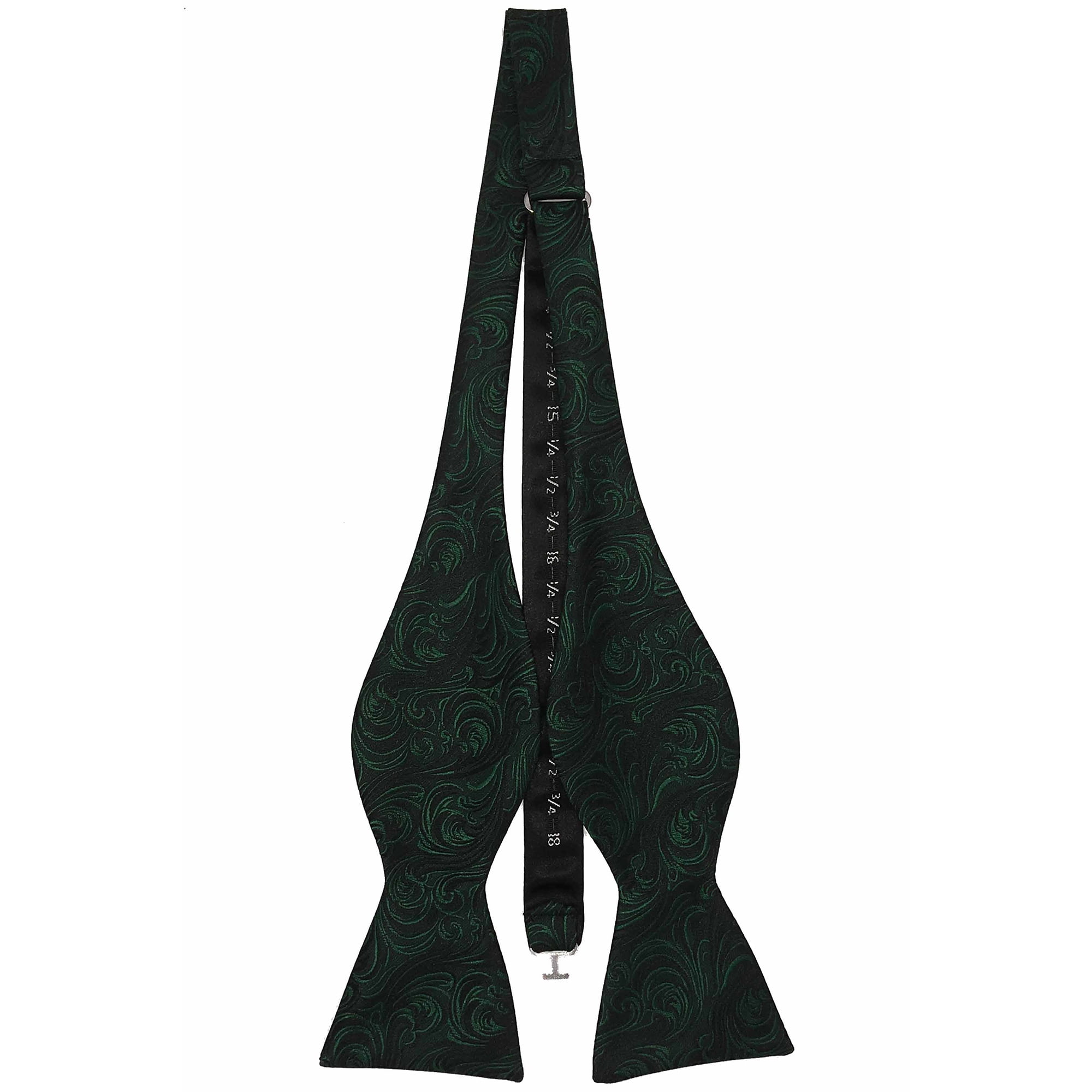 Men’s Imperial Emerald Formal Satin Self-Tie Bow Tie in a Variety of ...