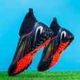Men's Indoor Outdoor Soccer Cleats, Lightweight Non-Slip Athletic ...