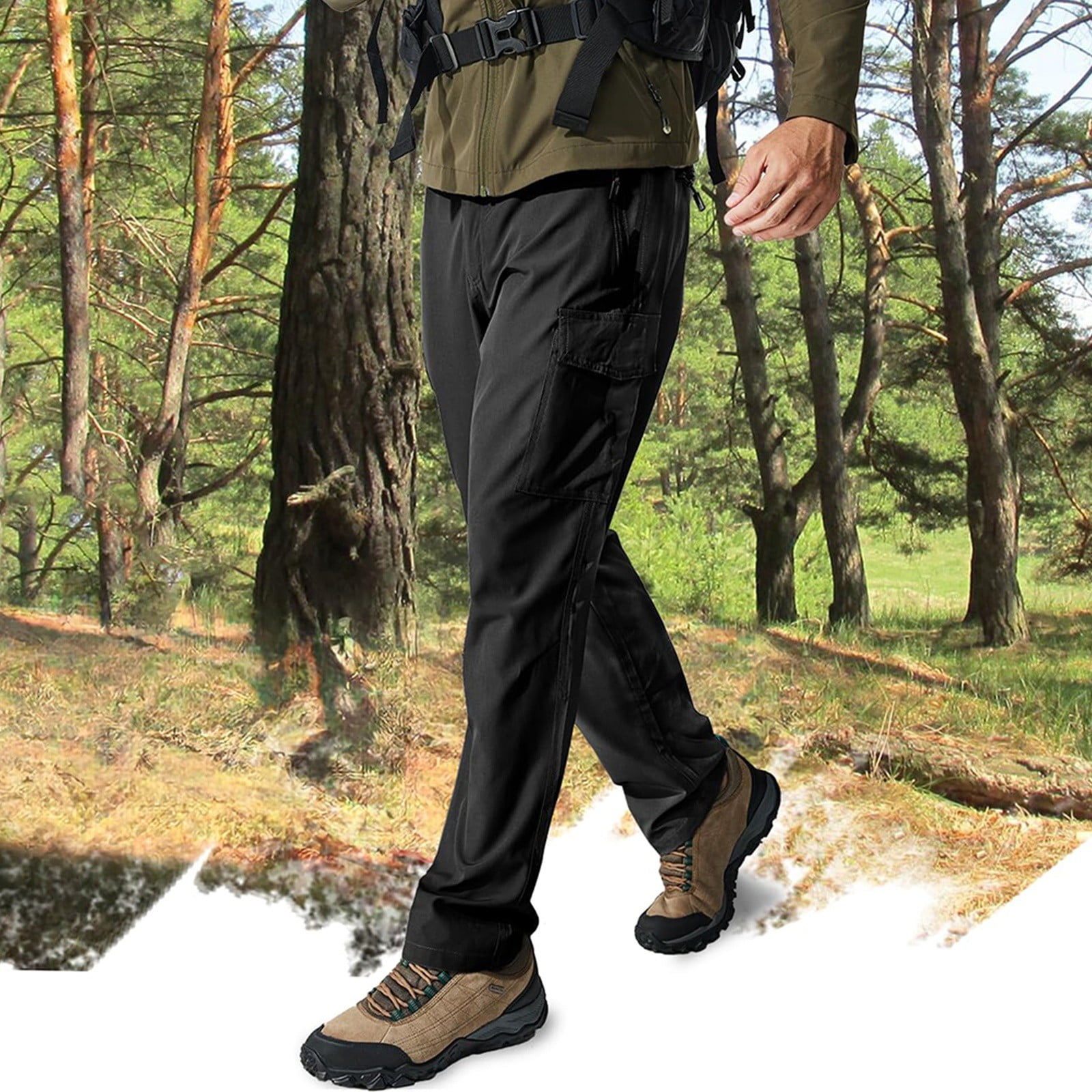 Men's Industrial Strength Tactical Cargo Pants with Double-Stitched ...