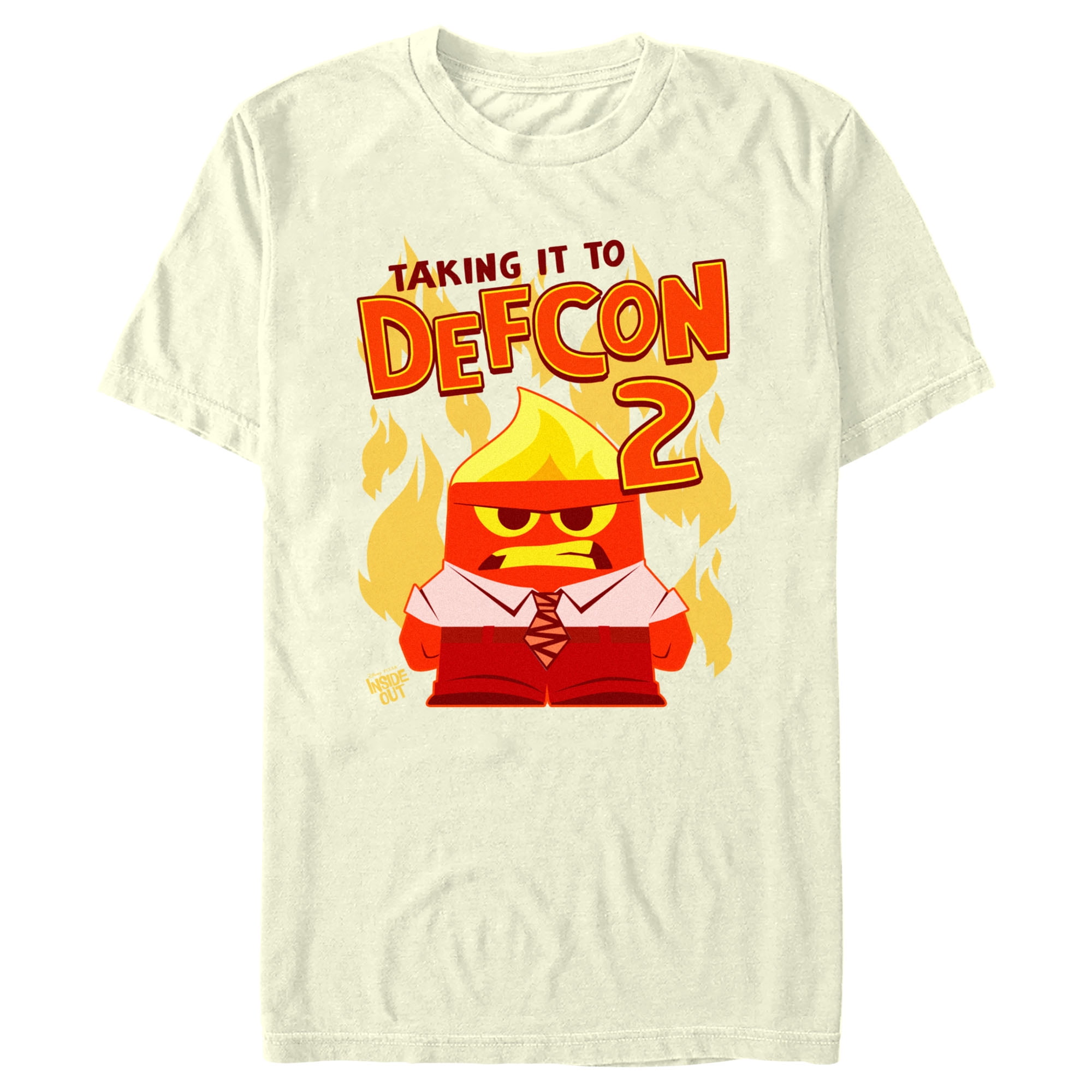 Men's Inside Out Taking It to Defcon 2 Graphic T-Shirt - Walmart.com