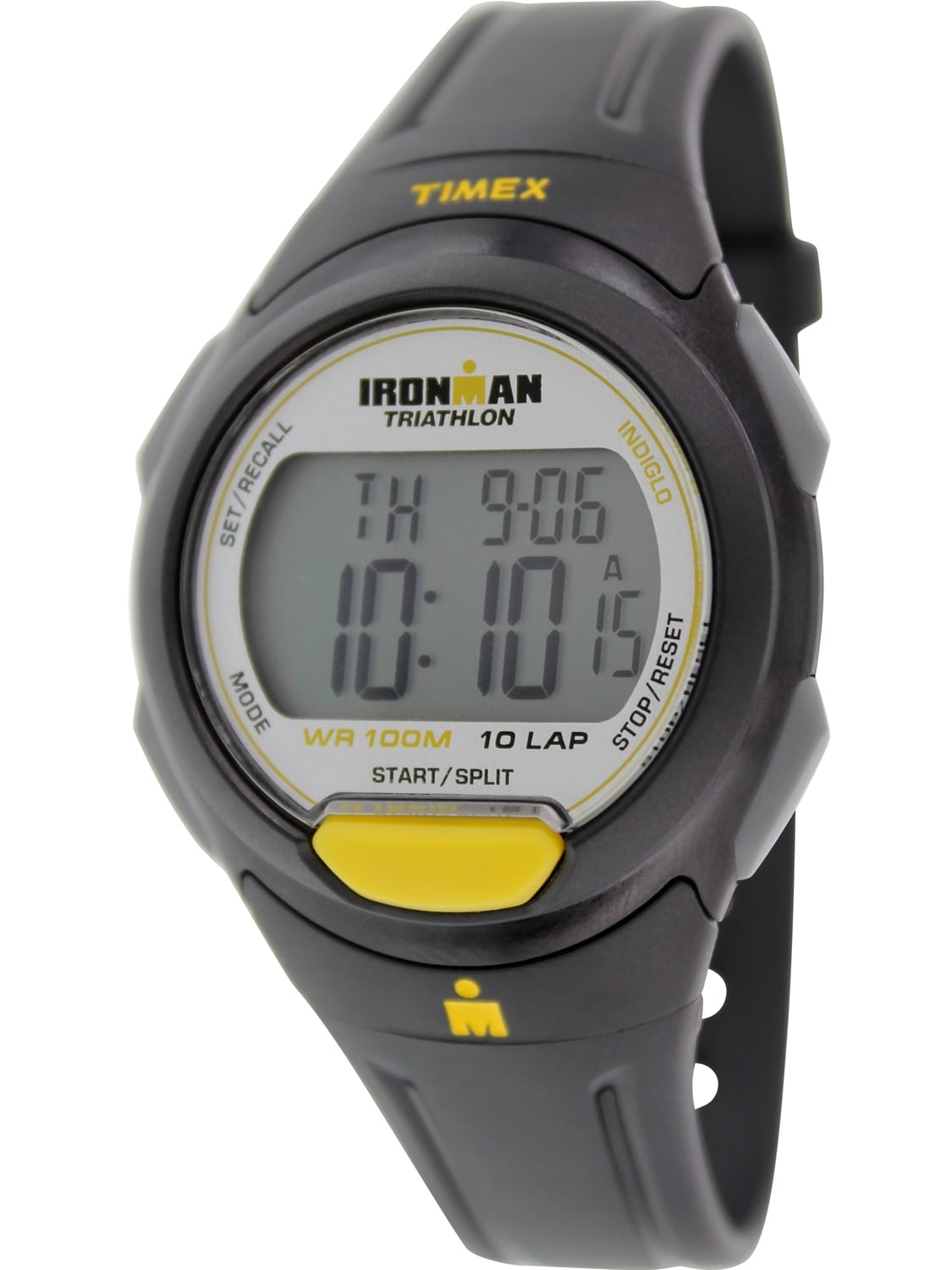 Men's Ironman T5K779 Digital Rubber Quartz Watch - Walmart.com
