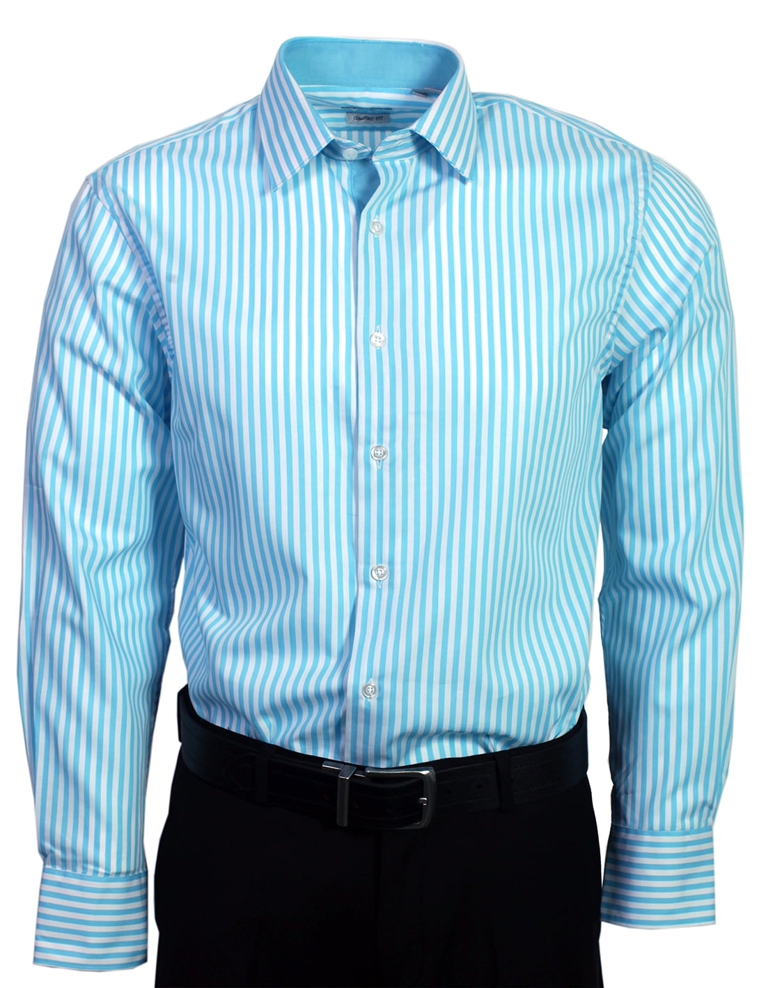Men's Italian French Convertible Cuff Comfort Fit - Walmart.com