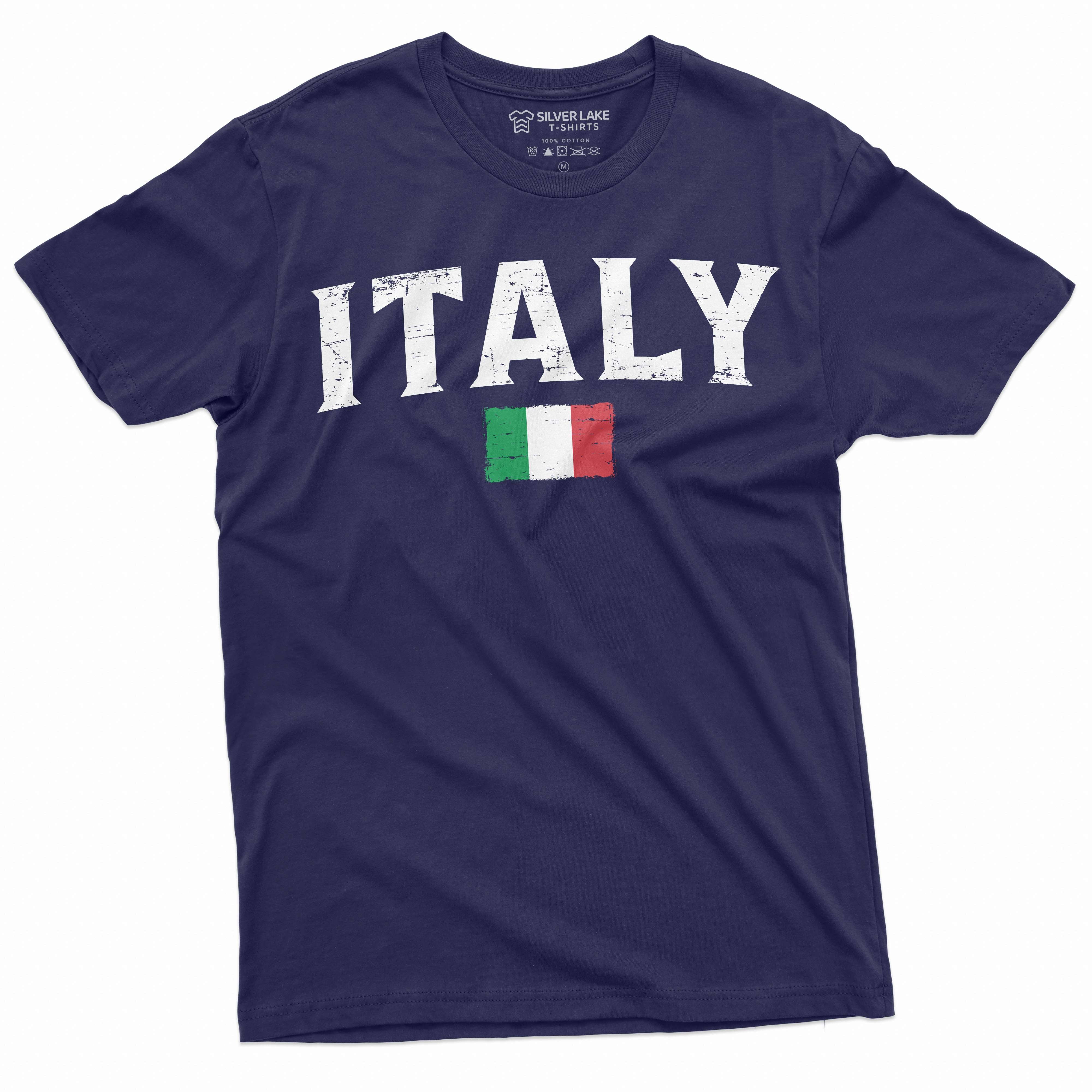 Men's Italy Flag Shirt Italy Country Flag Tee Italy National Shirt ...