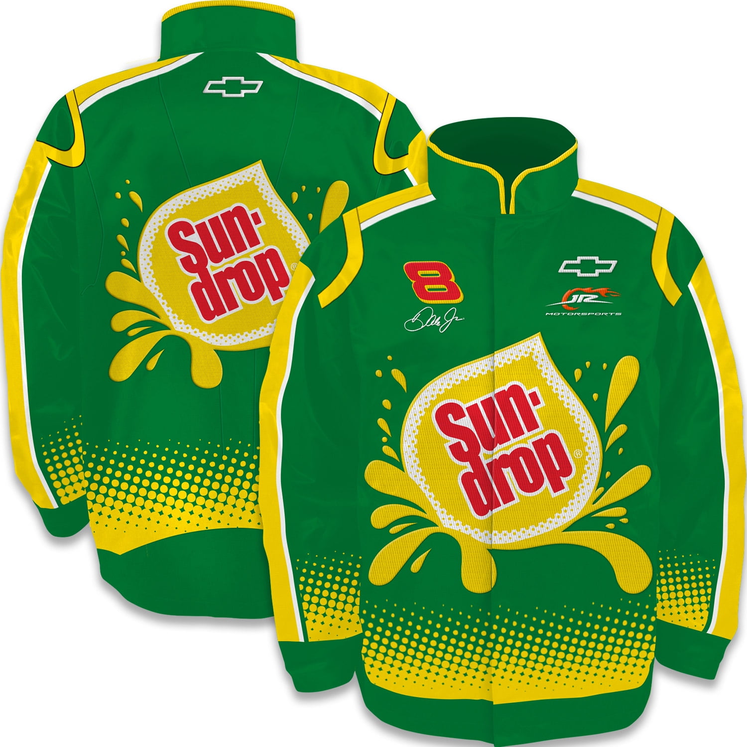 Men's JR Motorsports Official Team Apparel Green/Yellow Dale Earnhardt ...