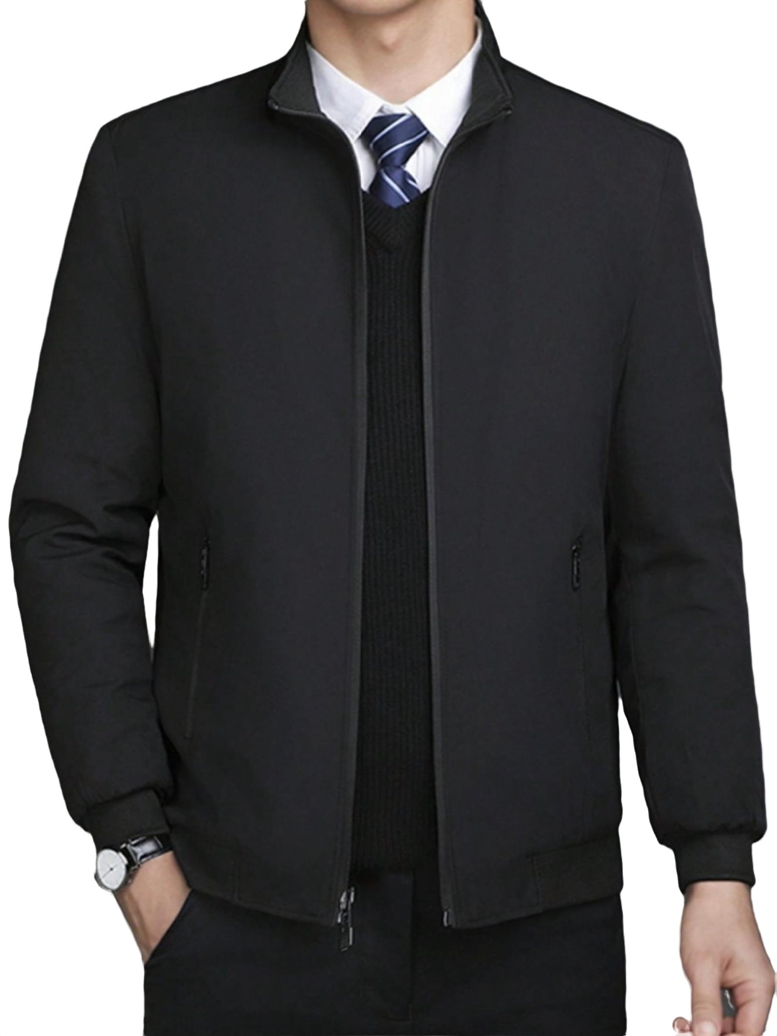 Men's Jackets and Coats Luxury Formal Social Notched Collar Blazer ...