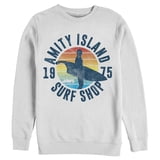 Men's Jaws Retro Amity Island Surf Shop Sweatshirt - Walmart.com