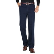 FULL BLUE 5 Pocket Denim Jeans, Regular Fit, Straight Legs, Sits At ...