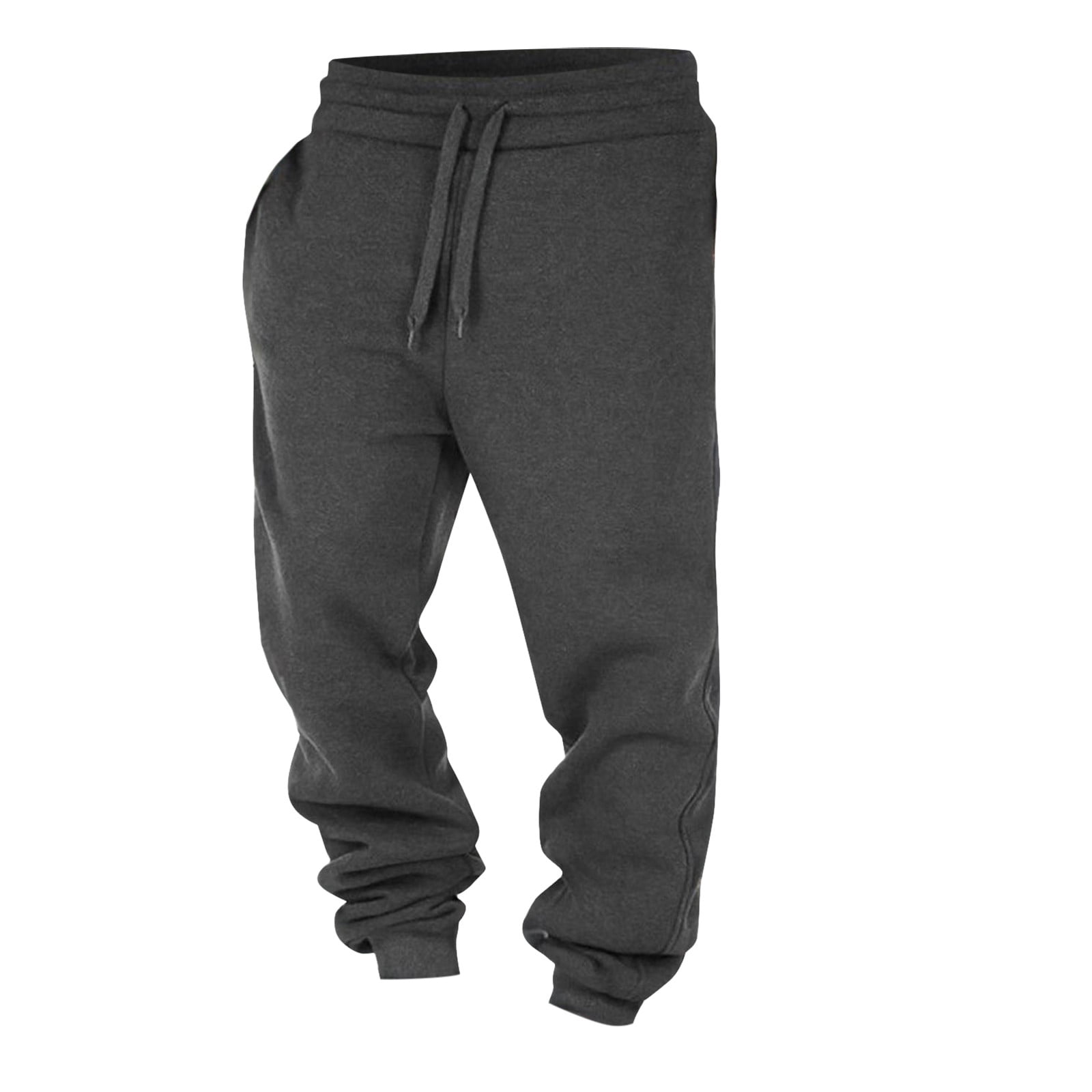 Men's Jogger Pants Clearance Lounge Stretch Sweatpants Slim-Fit ...