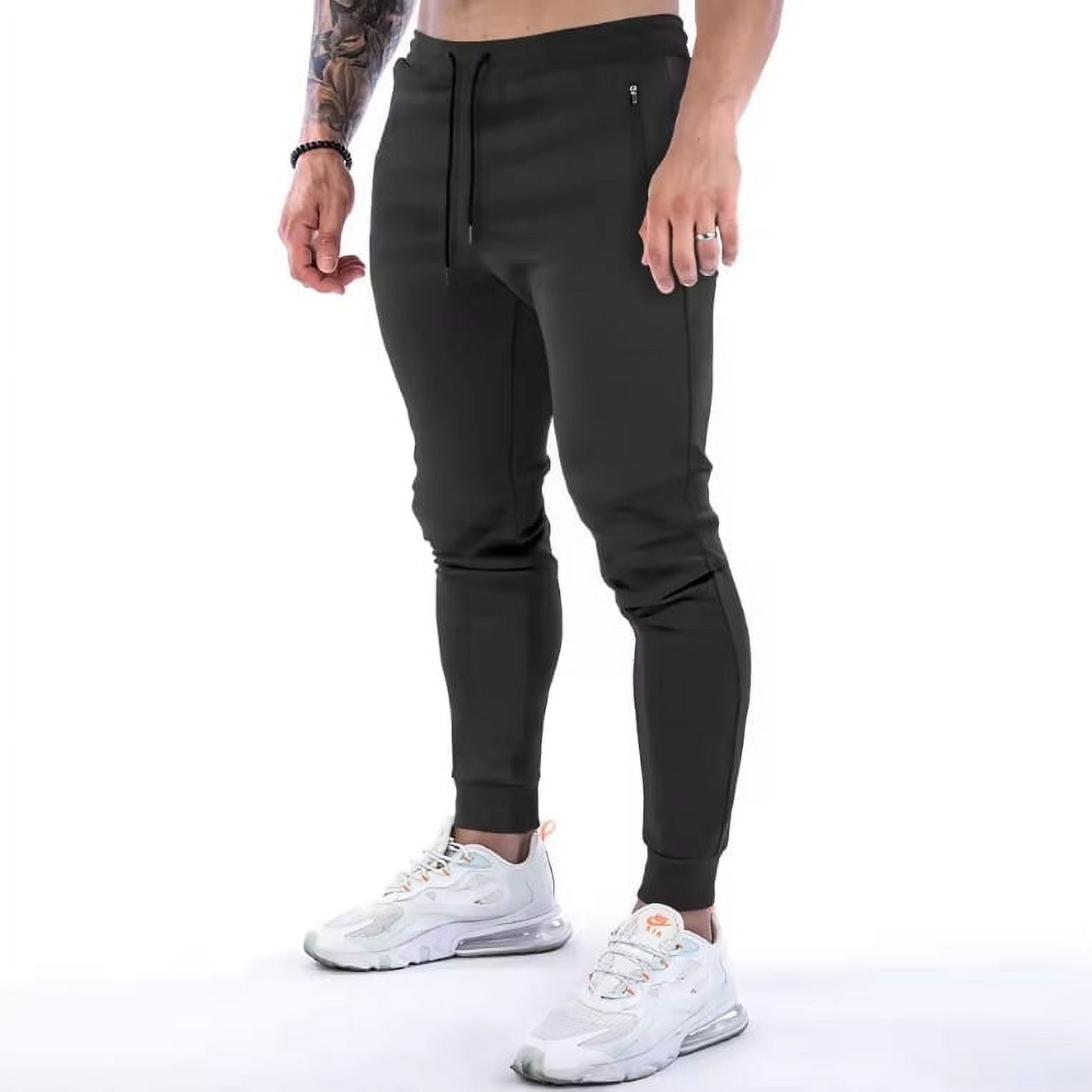 Men's Joggers Pants Sweatpants Athletic Workout Gym Lightweight Elastic ...
