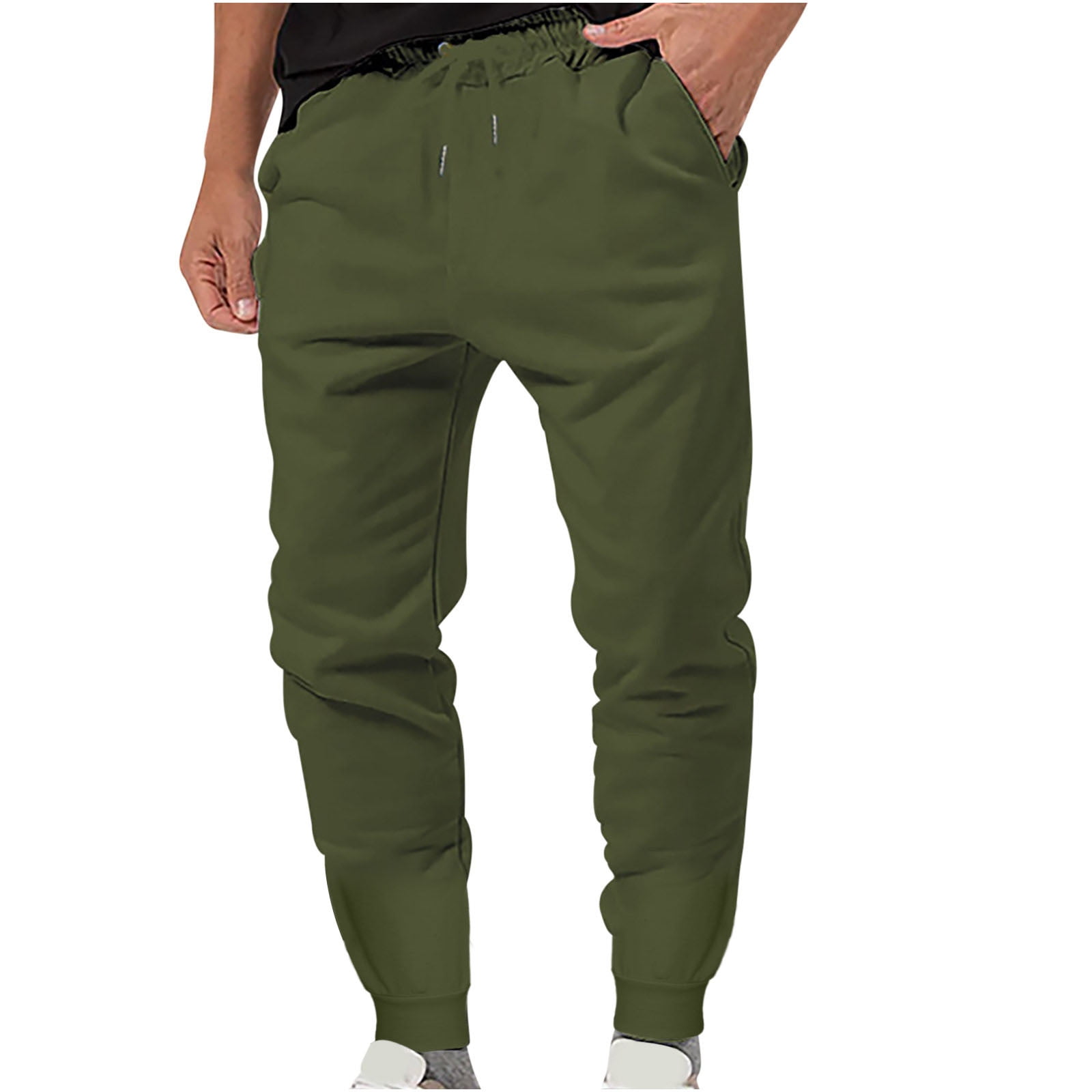 Men's Joggers Workout Pants for Gym Running And Bodybuilding Athletic ...
