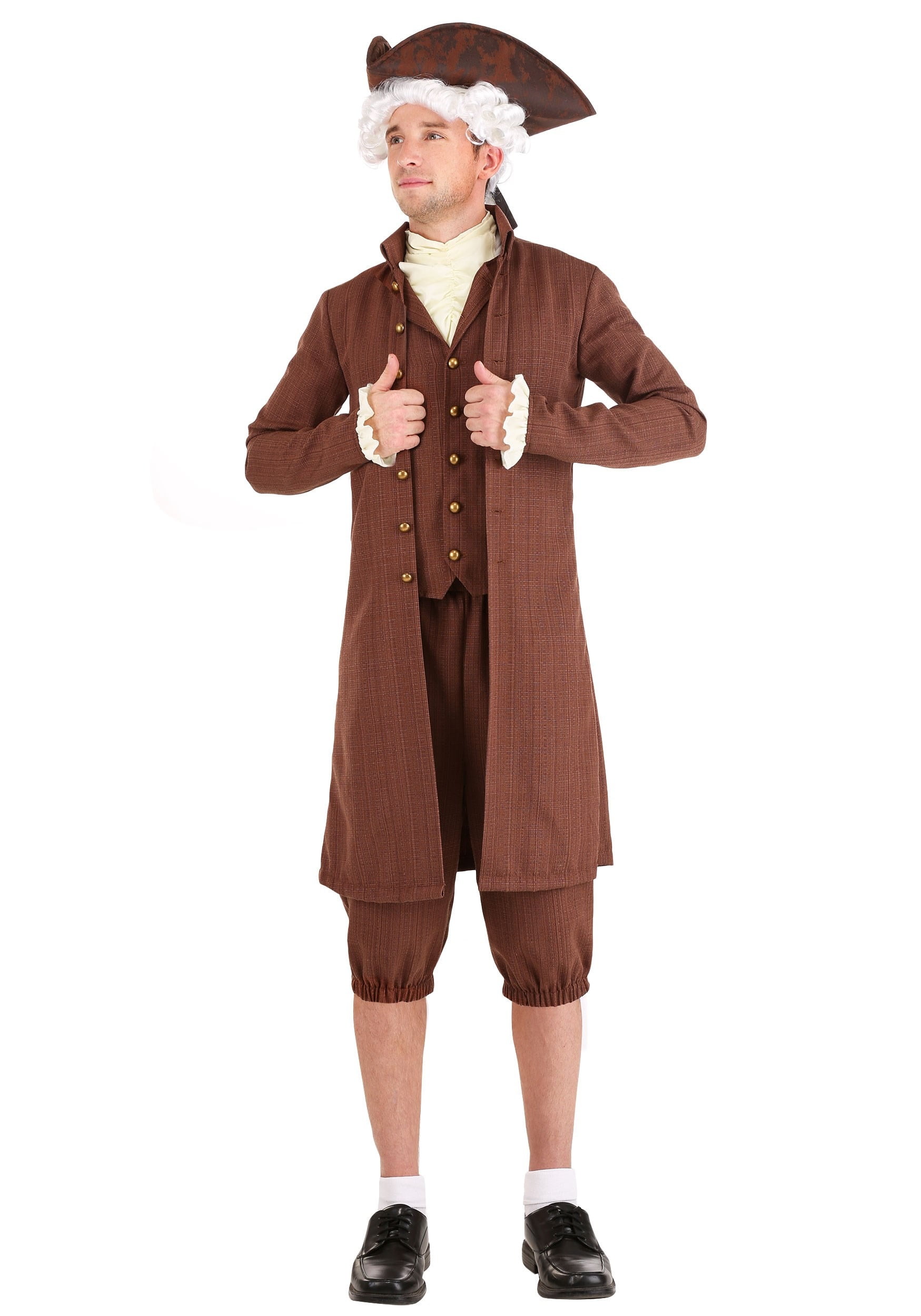 Men's John Adams Costume - Walmart.com