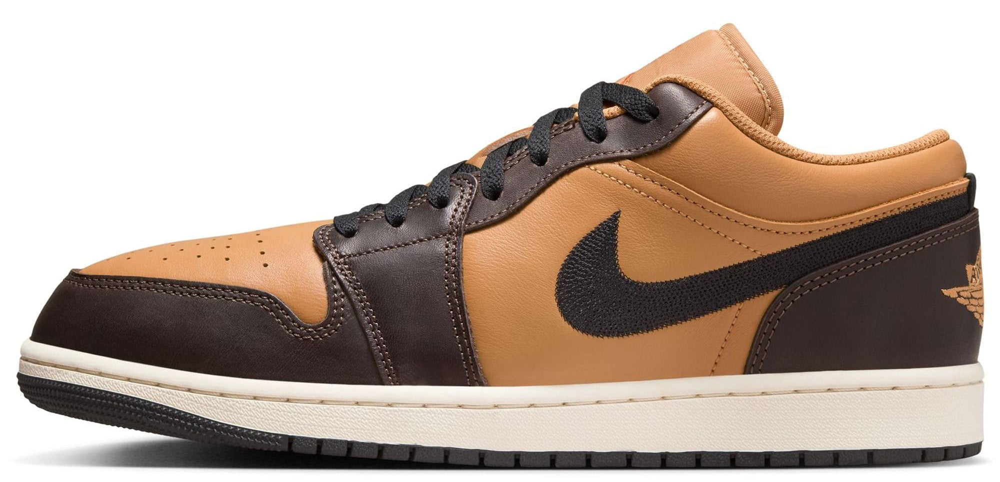 Men's Jordan 1 Low SE Flax/Black-Baroque Brown (HQ3603 201) - 9 ...