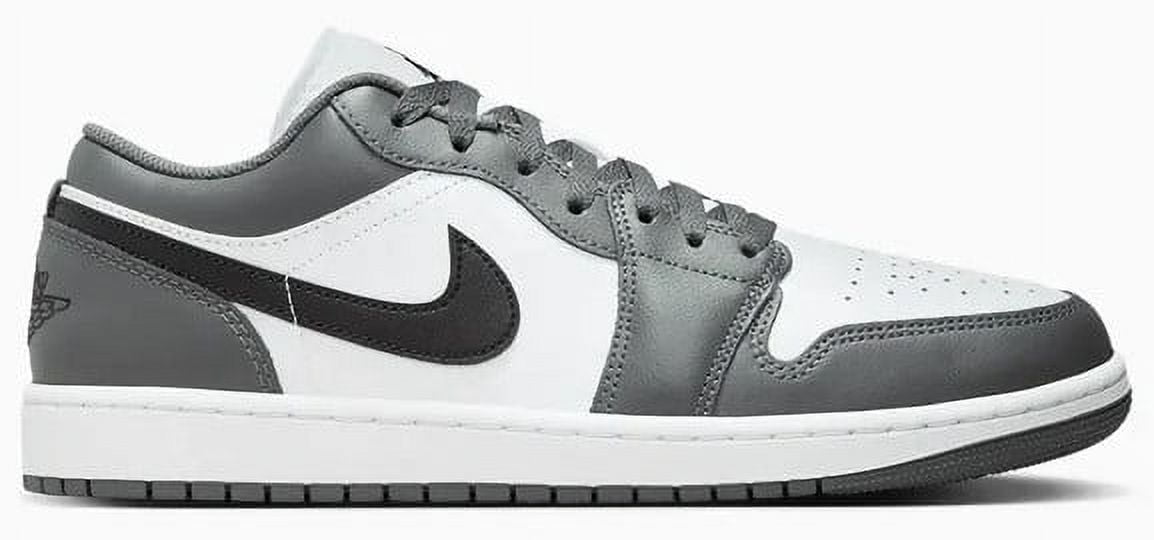Men's Jordan 1 Low White/Black-Iron Grey (553558 152) - 11.5 - Walmart.com