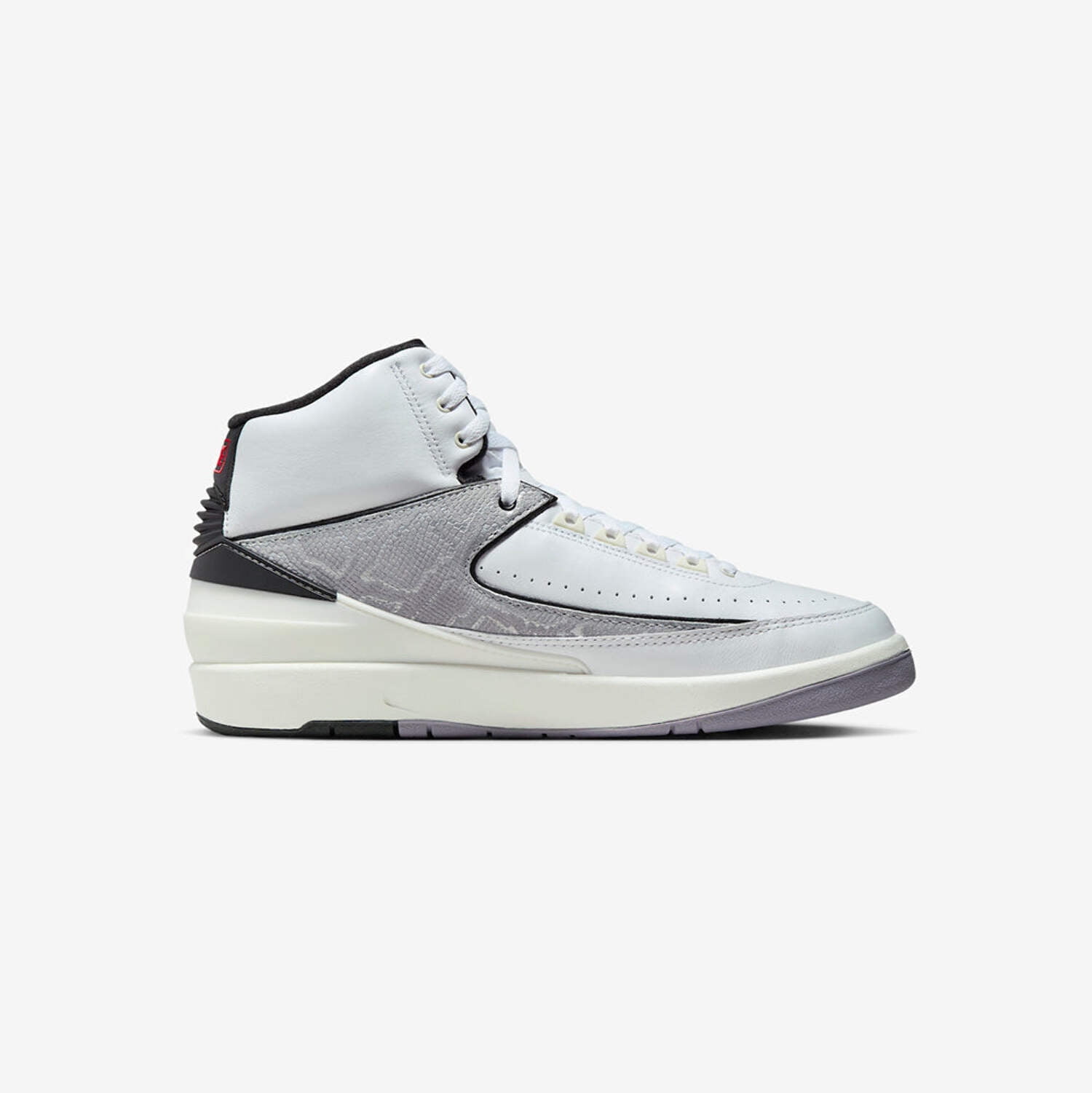 Men's Jordan 2 Retro "Python" White/Fire Red-Black-Sail (DR8884 102 ...