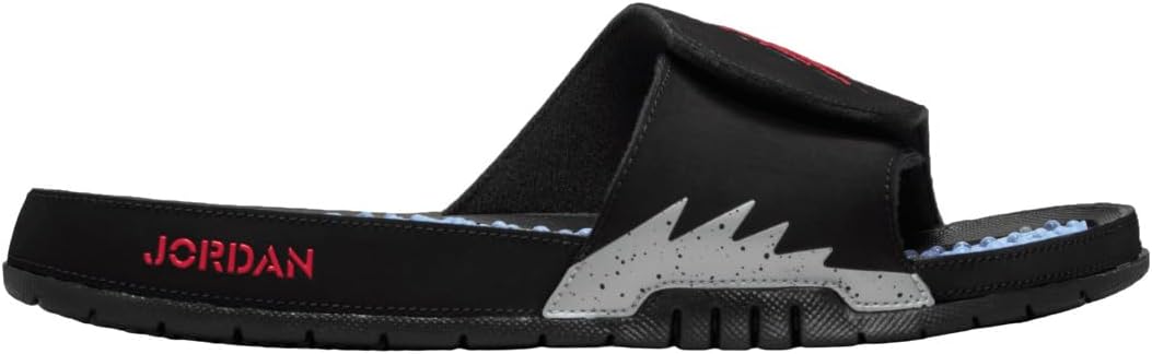 Men's Jordan Hydro V Retro Black/Fire Red-Silver (555501 061) - 7 ...