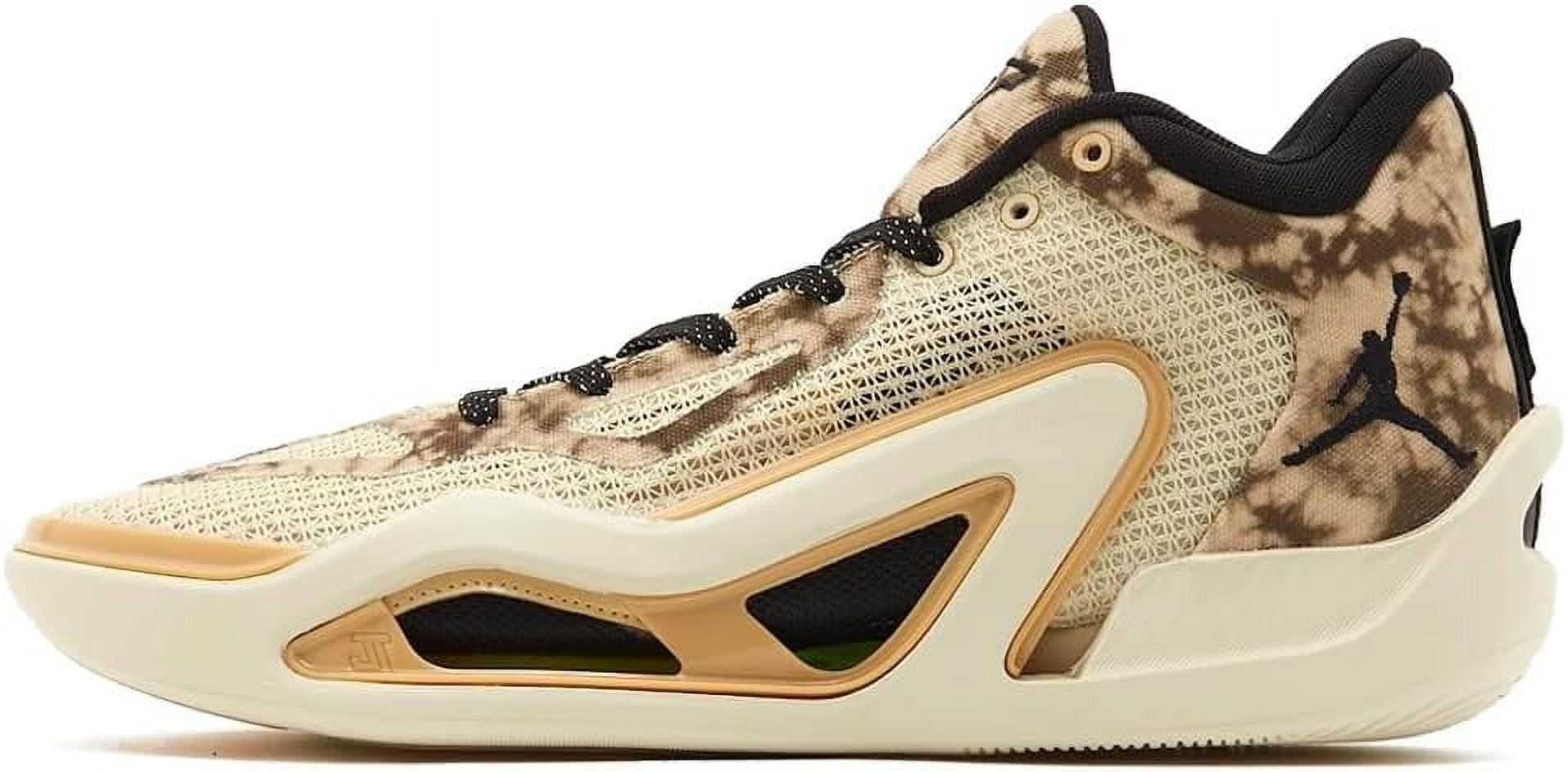 Men's Jordan Tatum 1 Fossil/Black-Sesame (DZ3320 200) - 10 - Walmart.com