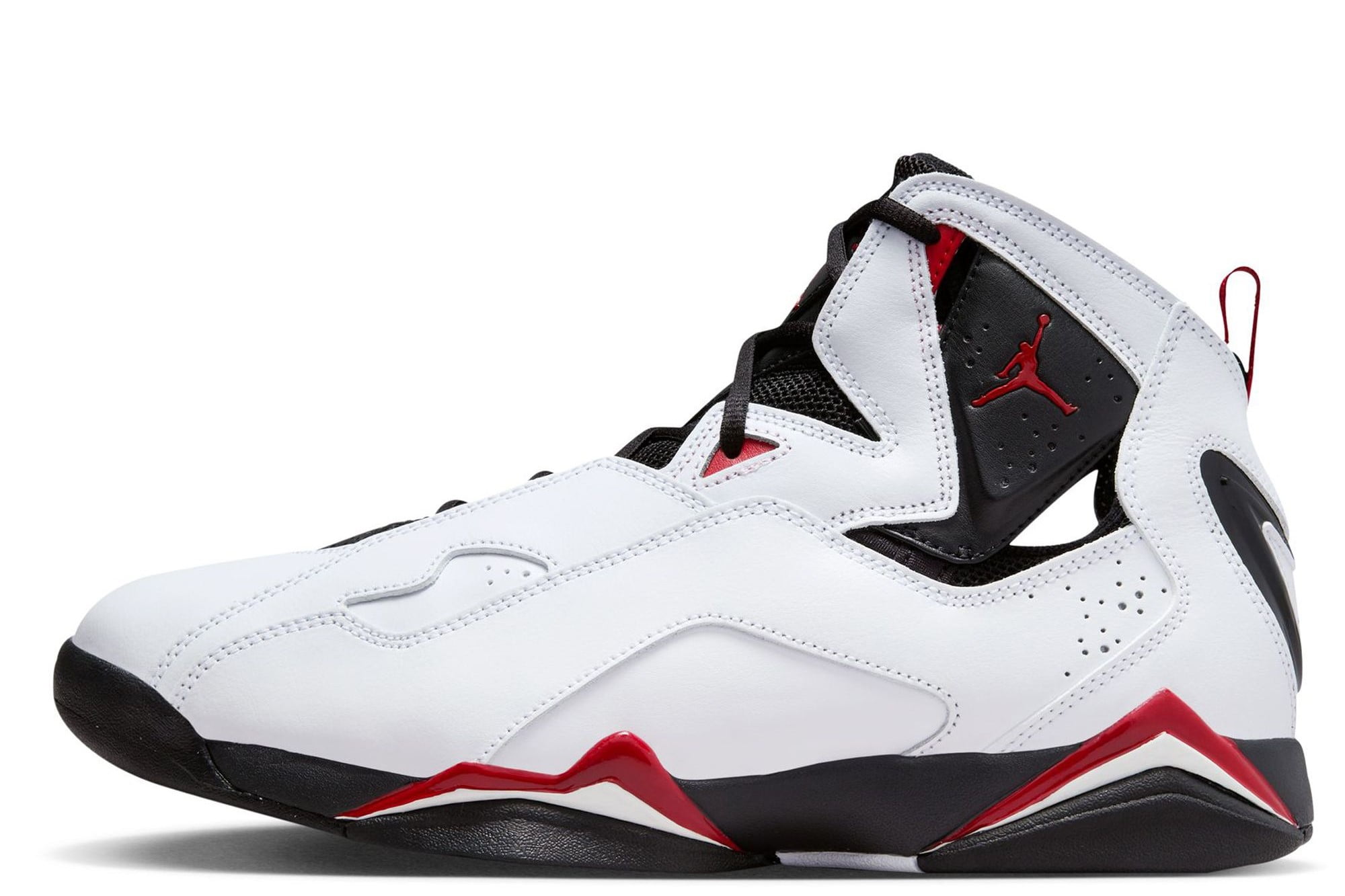Men's Jordan True Flight White/University Red-Black (342964 160) - 8 ...