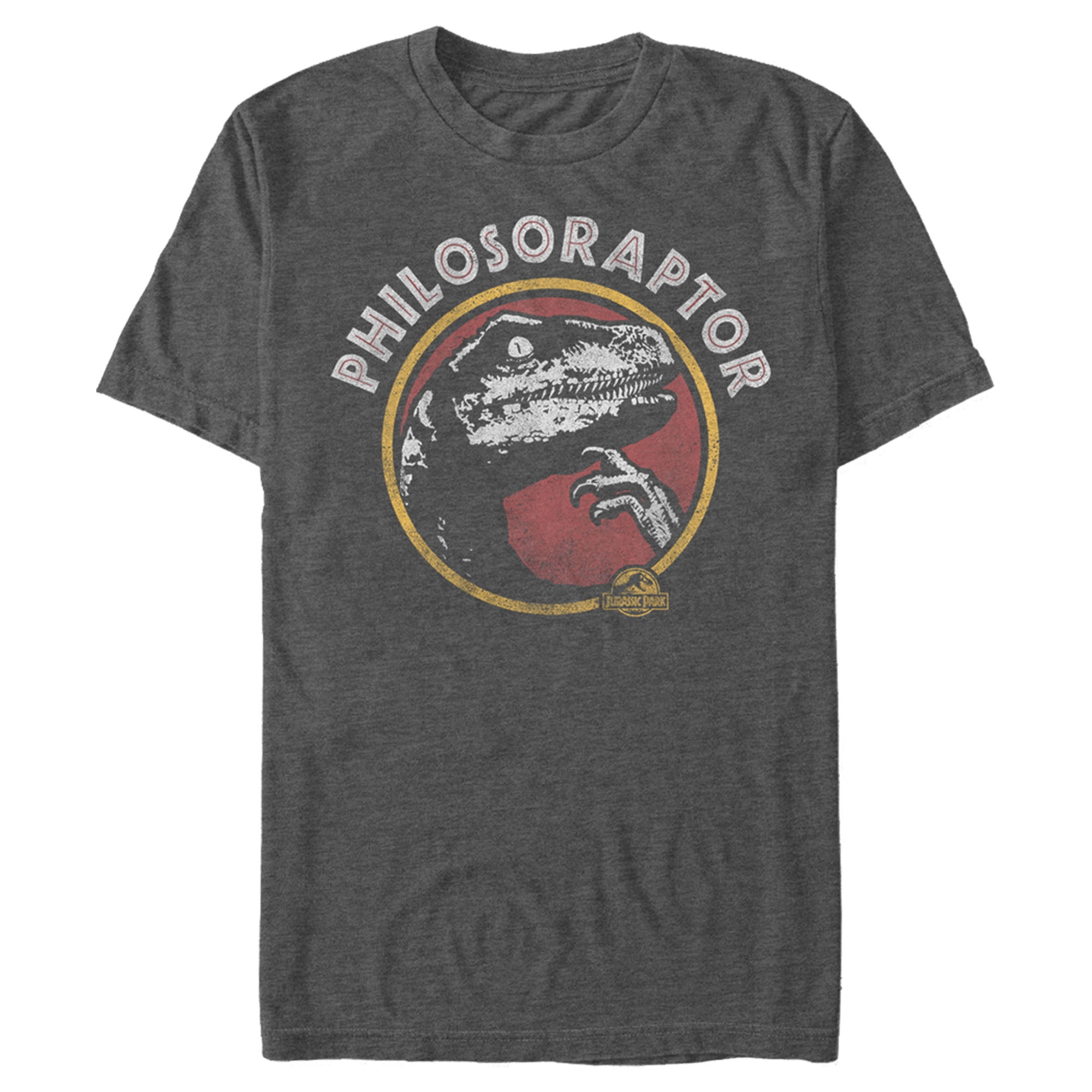Men's Jurassic Park Deep Thinker Philosoraptor Dinosaur Graphic Tee ...