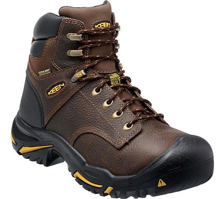 Men's KEEN Utility Mt Vernon 6" Soft Toe Boot Cascade Brown 7 2E ...