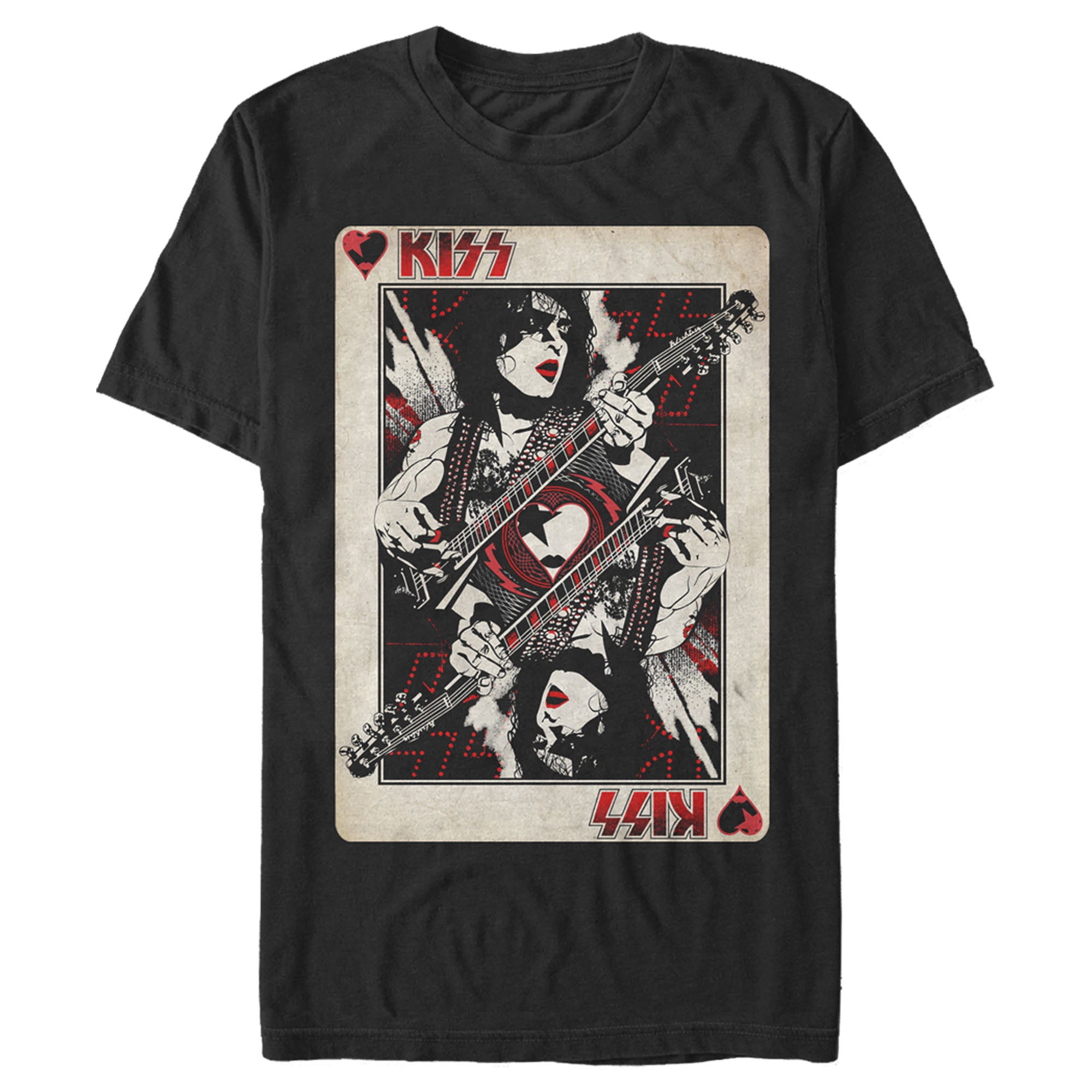 KISS Men's Officially Licensed Paul Stanley Graphic Tee, Black, 2X ...
