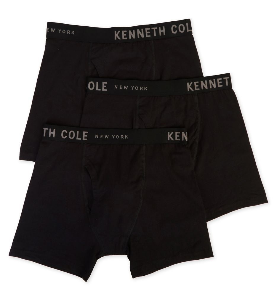 Men's Kenneth Cole 52W1000 Classic Fit Cotton Stretch Boxer Brief - 3 ...