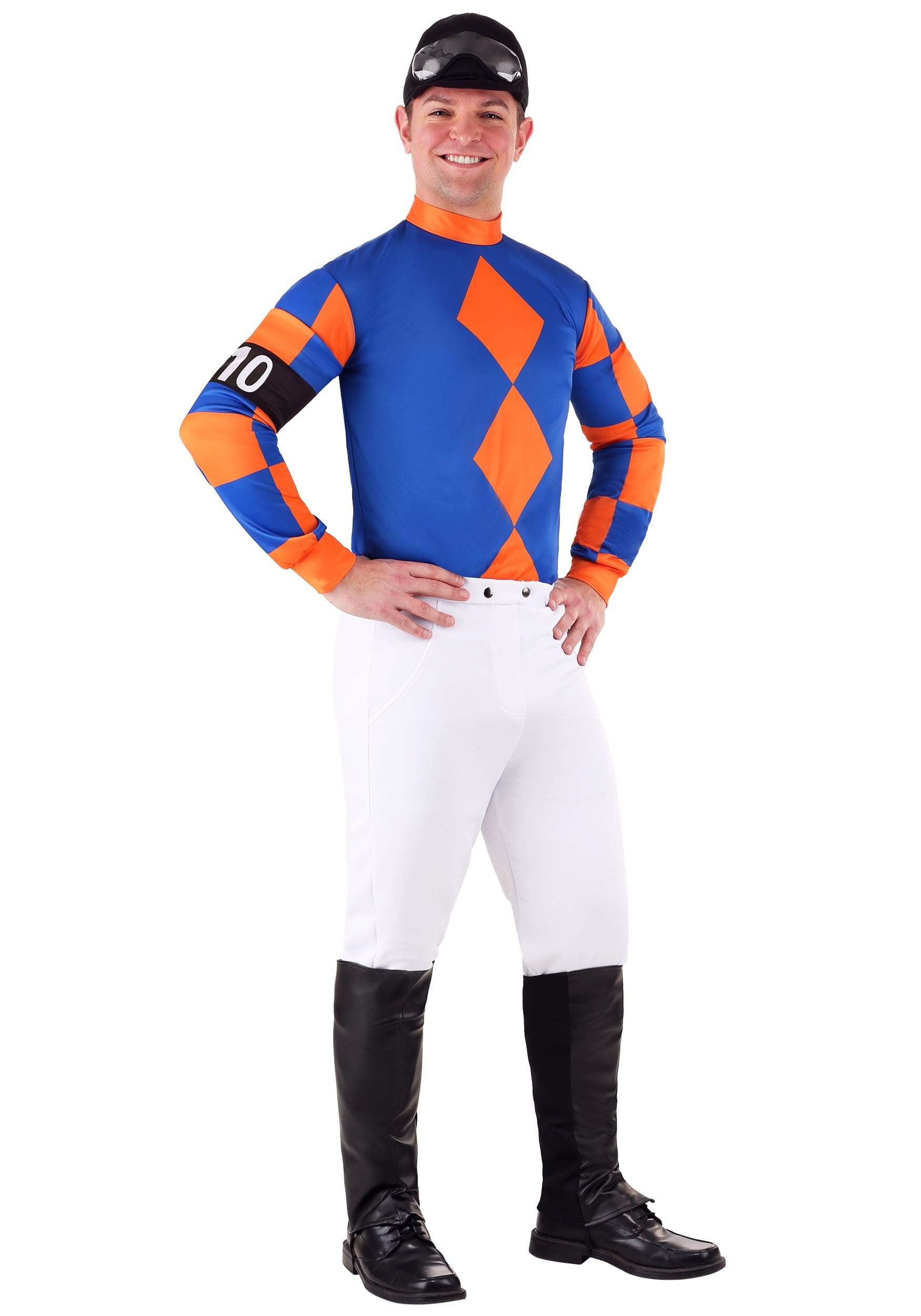 Adult Men's Kentucky Derby Jockey Costume Made By Us - Walmart.com