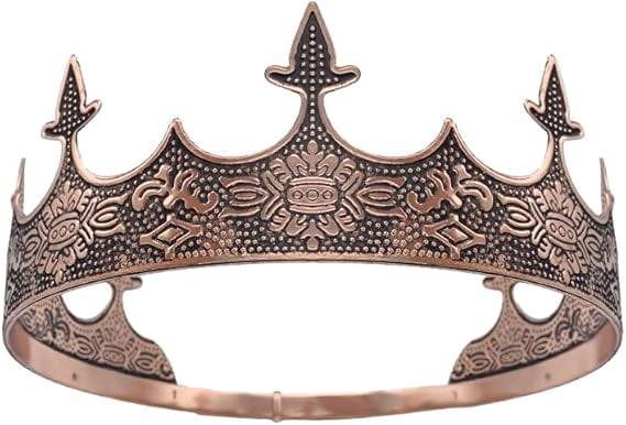 Men's King Crown Costume Headpiece,Halloween, Cosplay, Birthday Party ...
