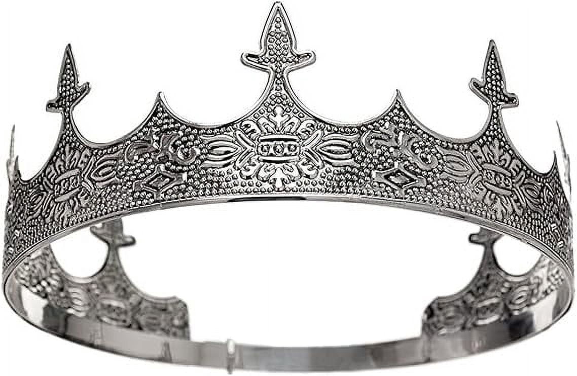 Men's King Crown Costume Headpiece,Halloween, Cosplay, Birthday Party ...