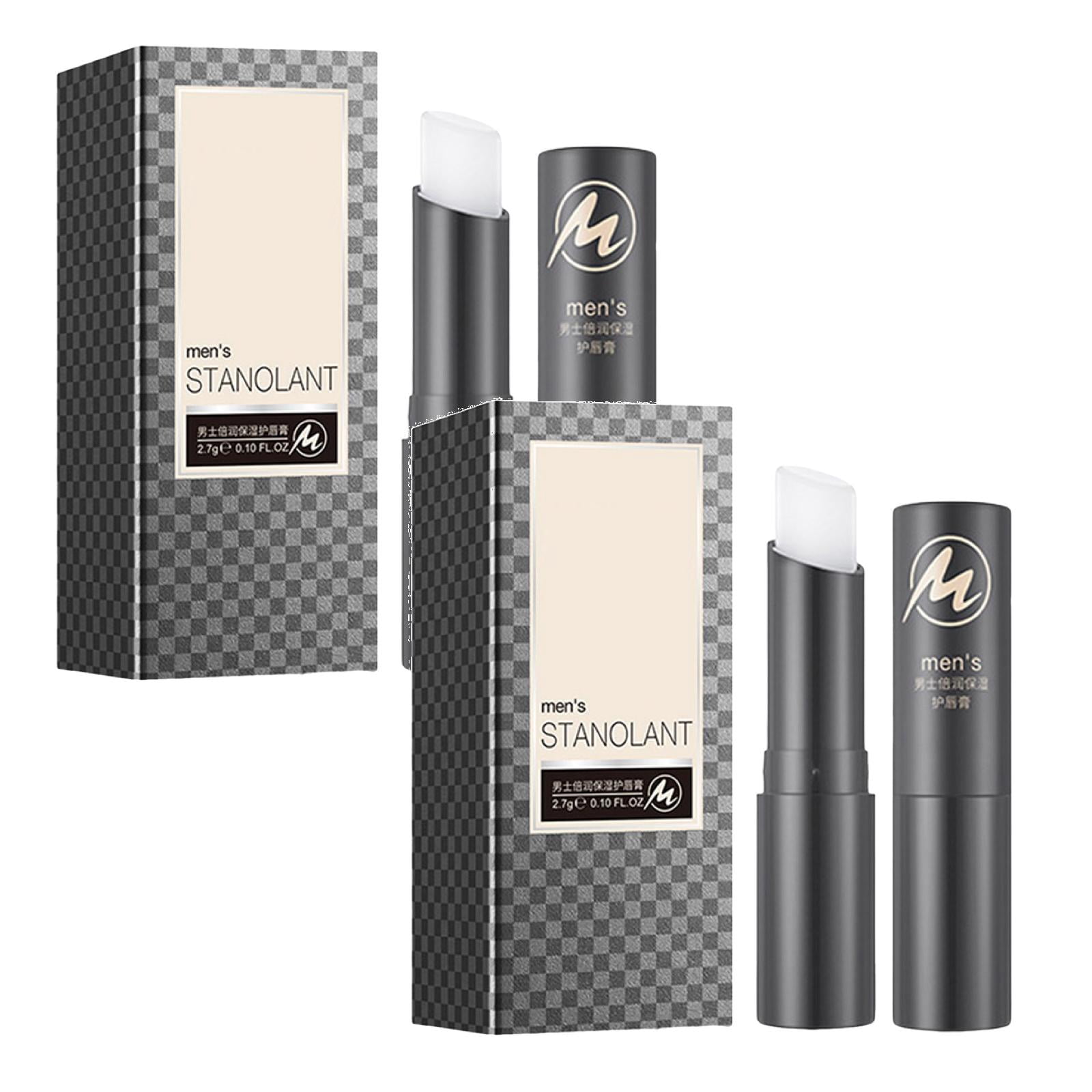 Men's Korean Lip Balm Black: Hydration Meets Nature Features Meadowfoam ...
