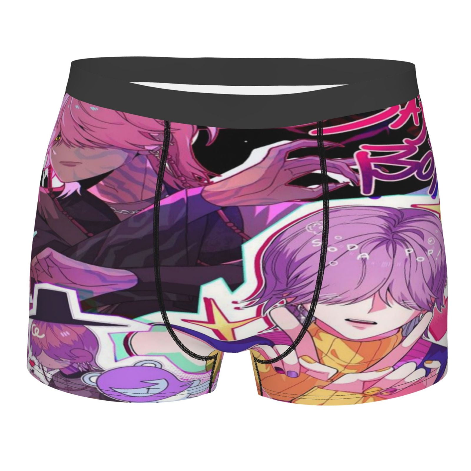 Men's Kpo-p Demon Hun-ter Boxer Briefs Funny Cartoon Boxers Underwear ...