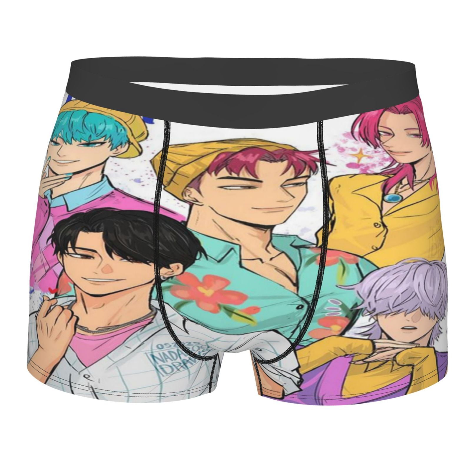 Men's Kpo-p Demon Hun-ter Boxer Briefs Funny Cartoon Boxers Underwear ...