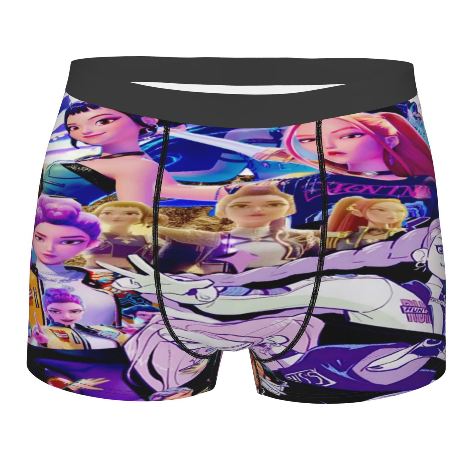 Men's Kpo-p Demon Hun-ter Boxer Briefs Funny Cartoon Boxers Underwear ...