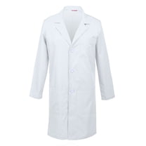 Men's Lab Coats Long Sleeve White Classic Staff Coat Workwear ...