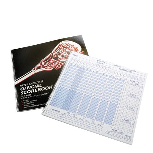 Bsn Men'S Lacrosse Scorebook only - Walmart.com