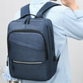 Men's Laptop Travel Backpack - 15.6 Inch Business Bag with USB Charging ...
